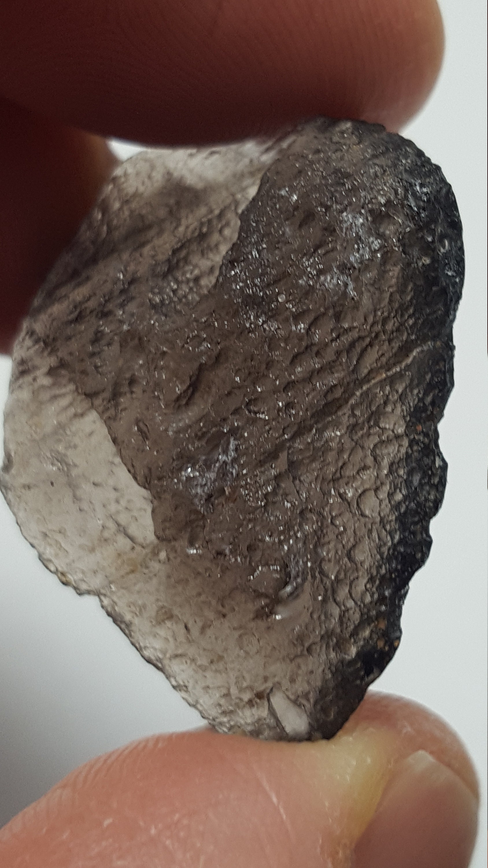 Rare 5.9 Grams or 29.5 Carat Javanite- 'Agni Mani' Translucent Tektite ...