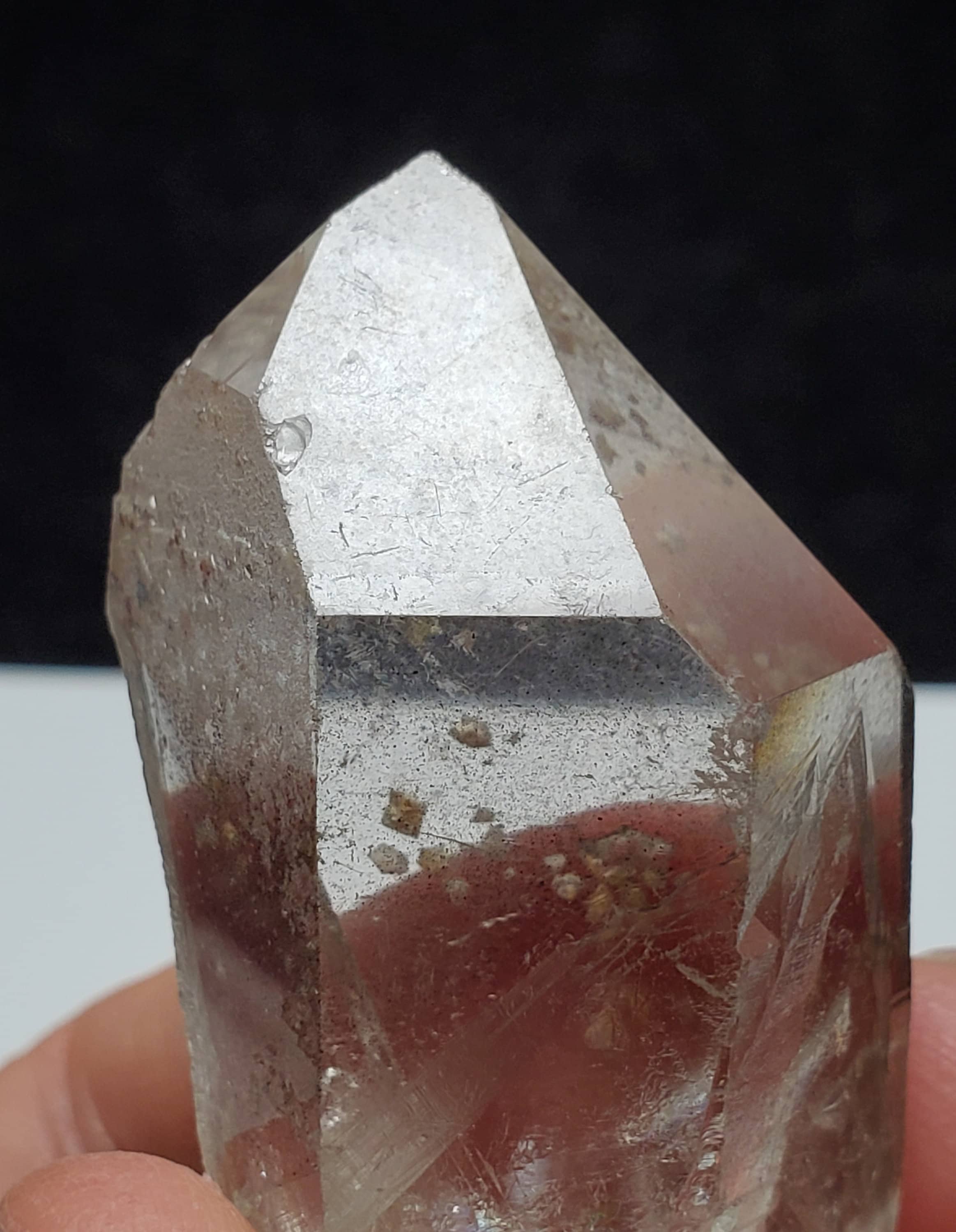 Etched Quartz 'Cube Codex' Crystal- 5.6 cm Long- Serra Do Cabral ...