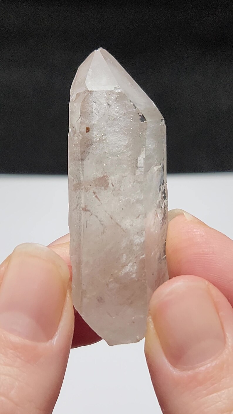 Etched Quartz 'cube Codex' Crystal: 5.4 Cm Long- Serra Do Cabral ...