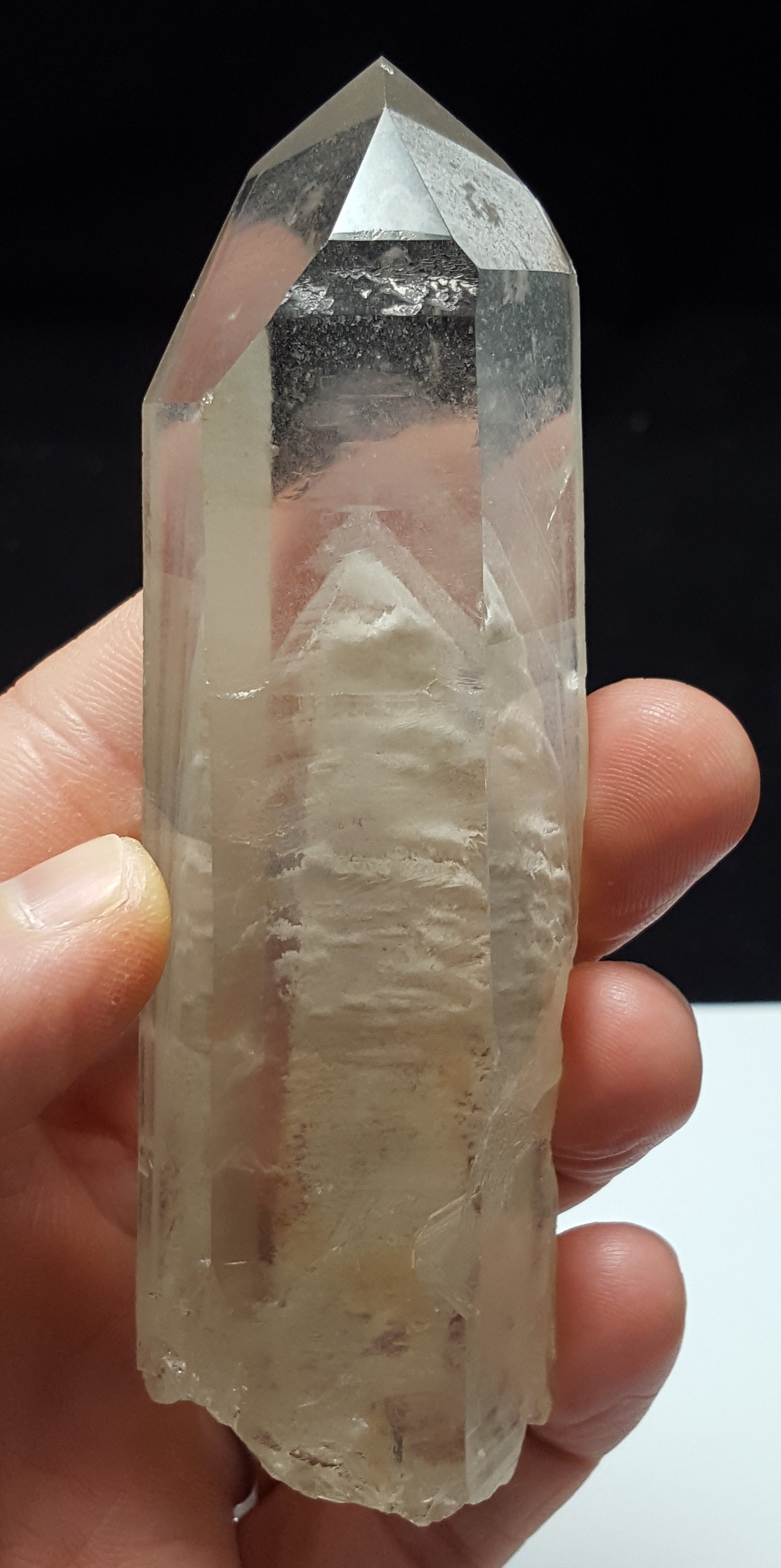 Large Phantom Quartz Crystal from Serra Do Cabral Mountains in Brazil ...