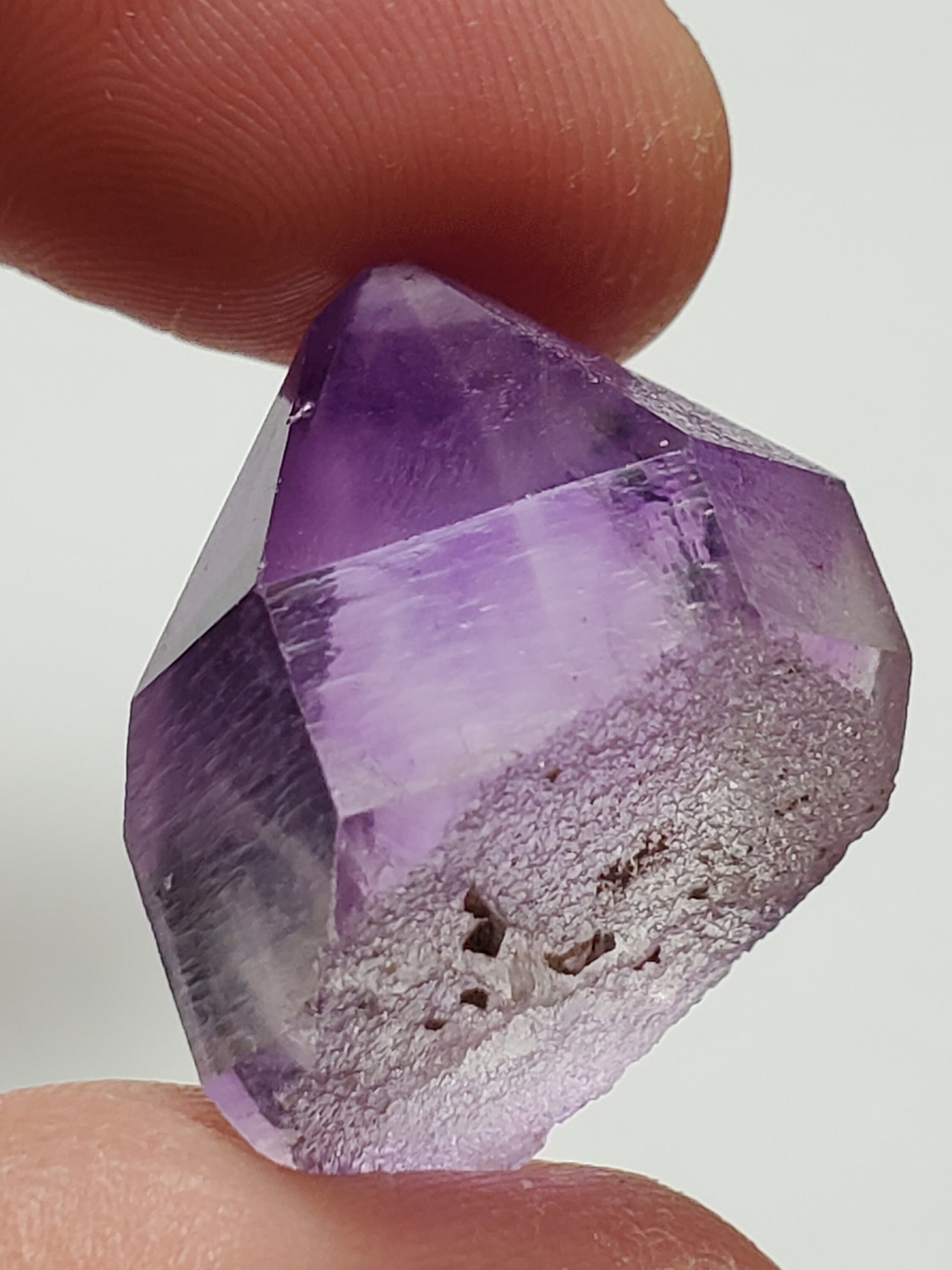 9.7 Grams Beautiful 'Hour Glass' Amethyst Crystal- Tata Province ...