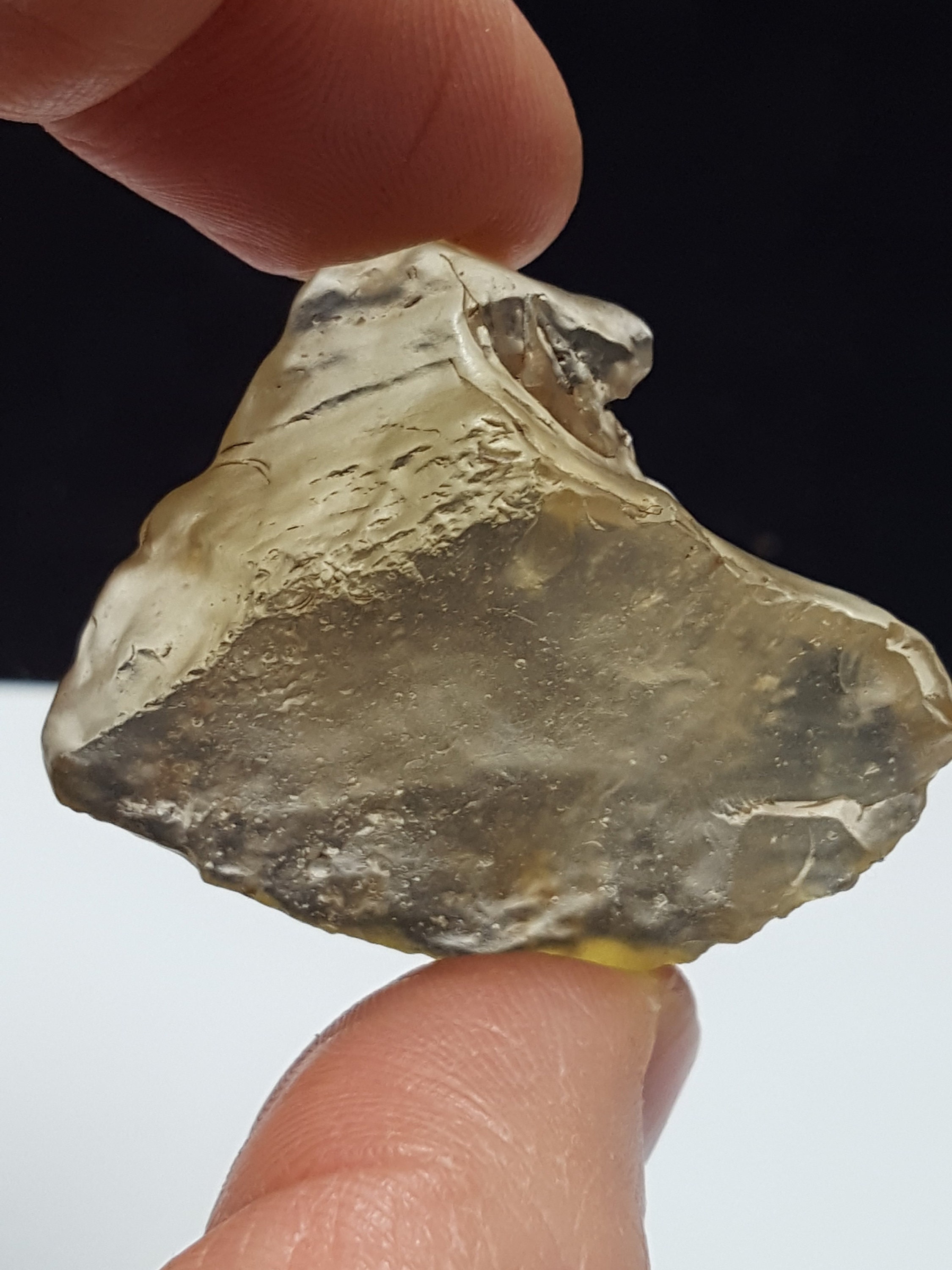 Libyan Desert Glass Tektite, Impactite 13.1 Grams or 65.5 Carat- Good ...