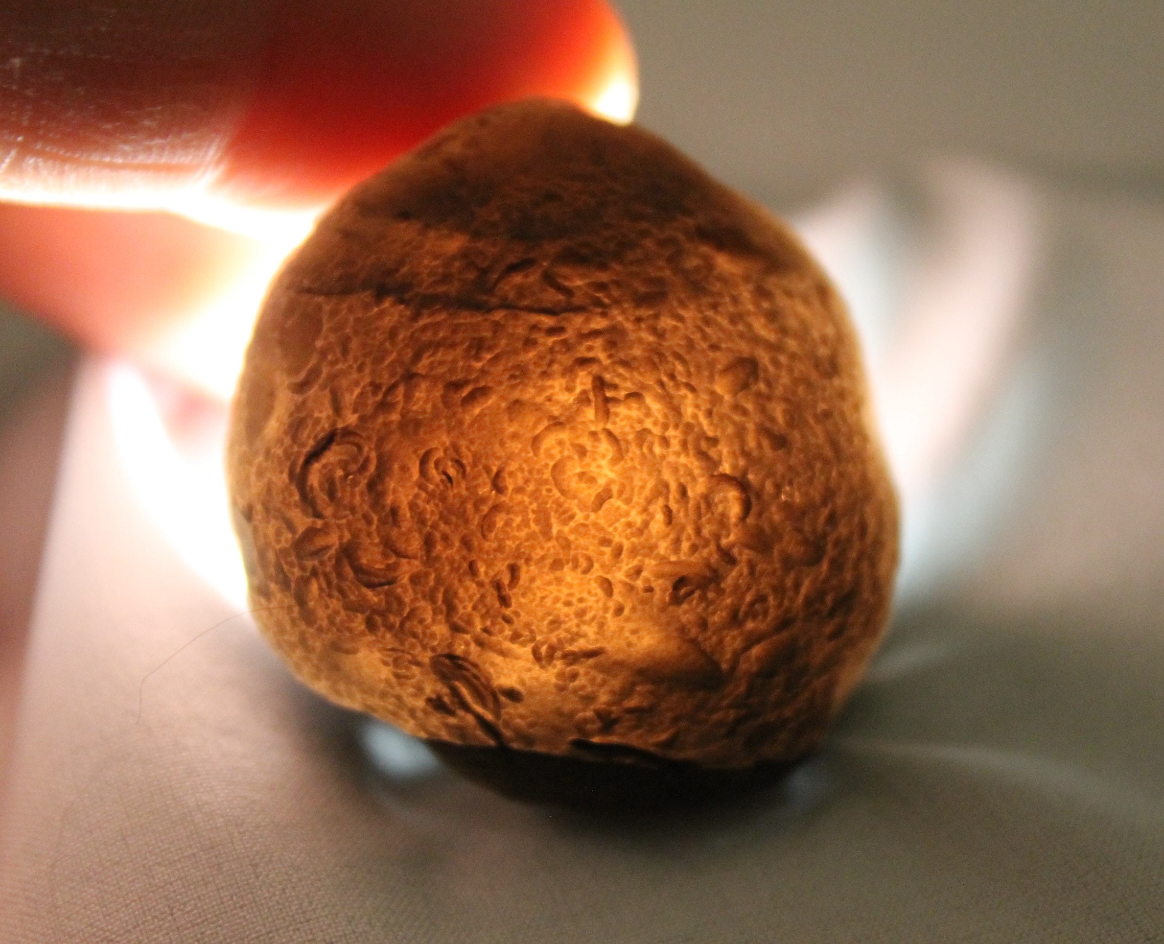 Cintamani Saffordite Tektite- Cintamani Stone from Arizona, USA- Rare ...