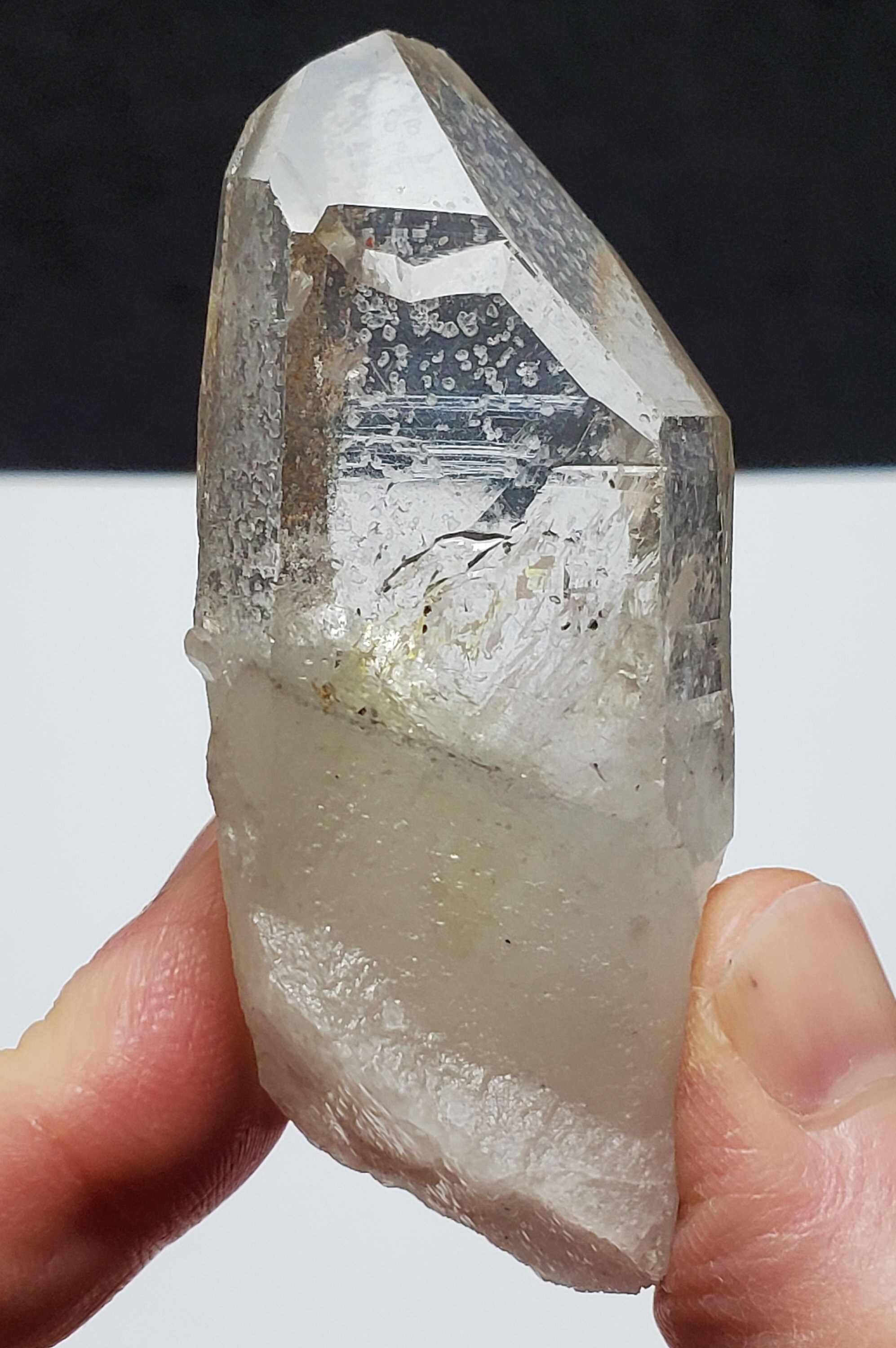 Etched Quartz Crystal 'Cube Codex' From Serra Do Cabral, Brazil ...