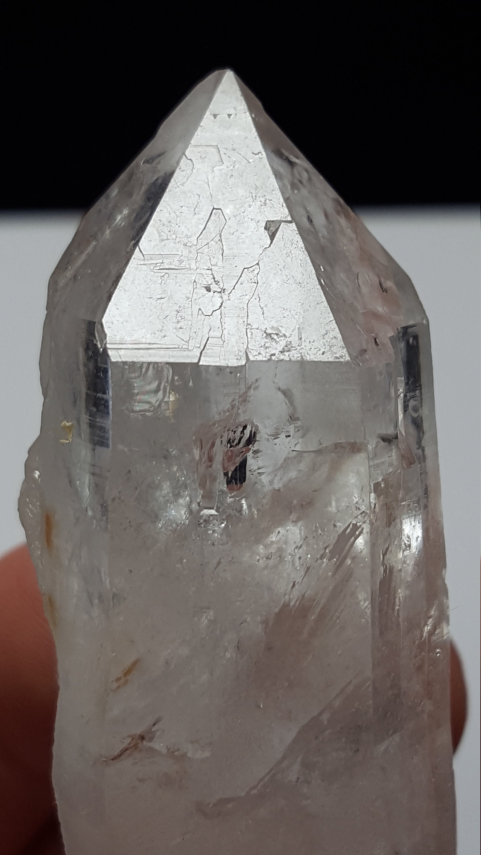 Cathedral Quartz with Tourmaline Inclusions from Brazil- Beautiful ...