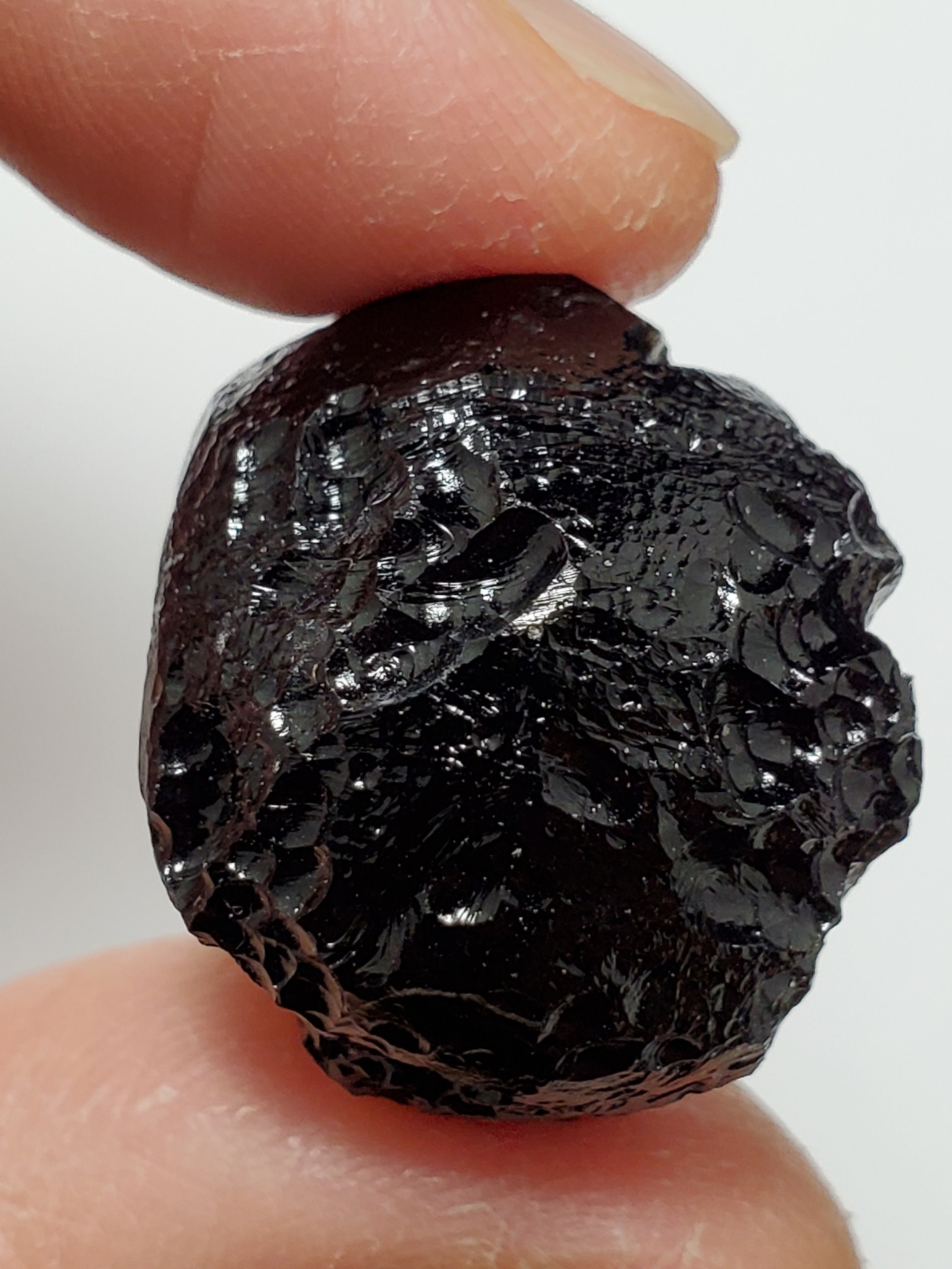 Tektite, from Thailand- Thailandite, Indochinite- Amazing Surface ...