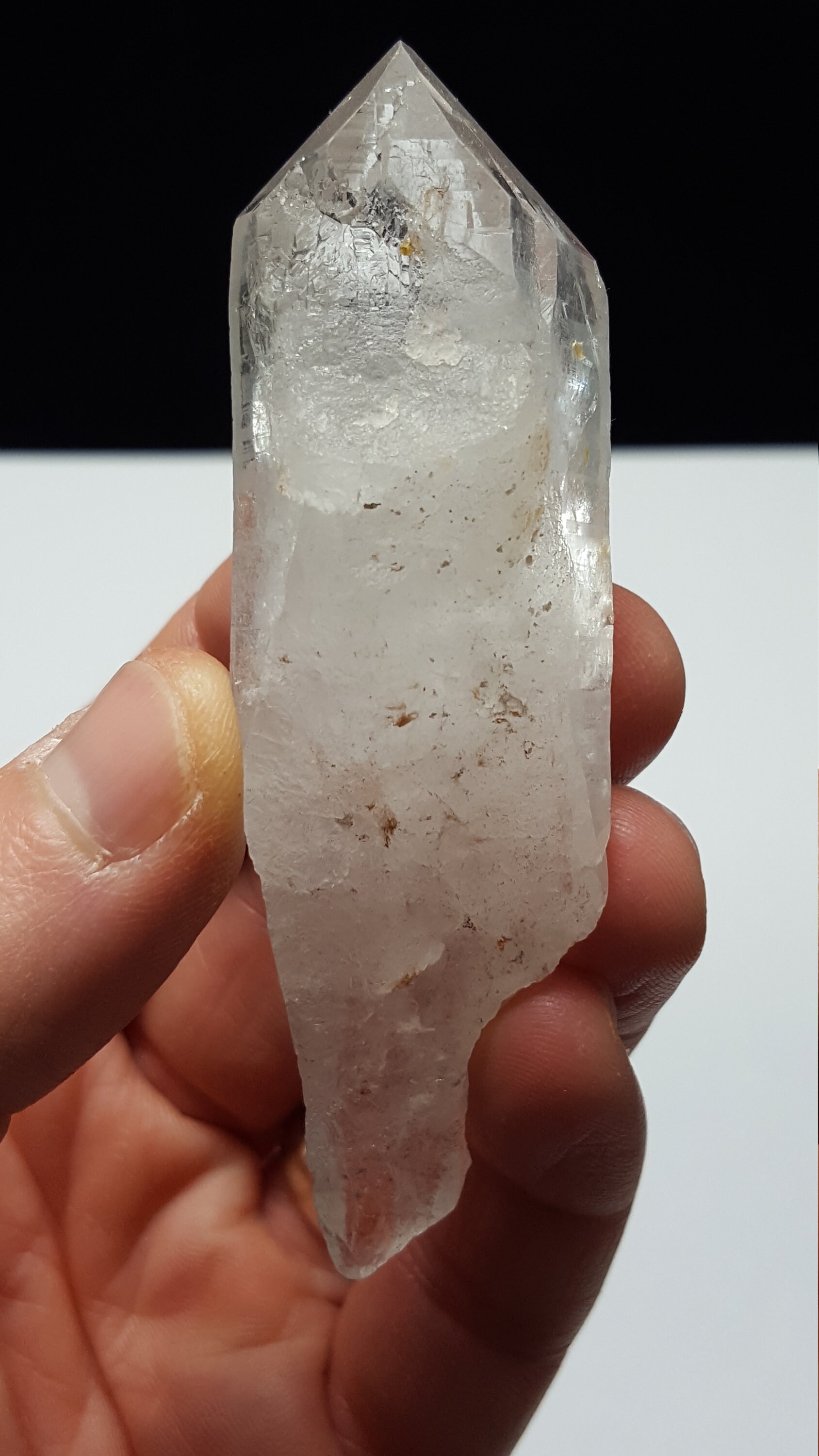 Cathedral Quartz with Tourmaline Inclusions from Brazil- Beautiful ...