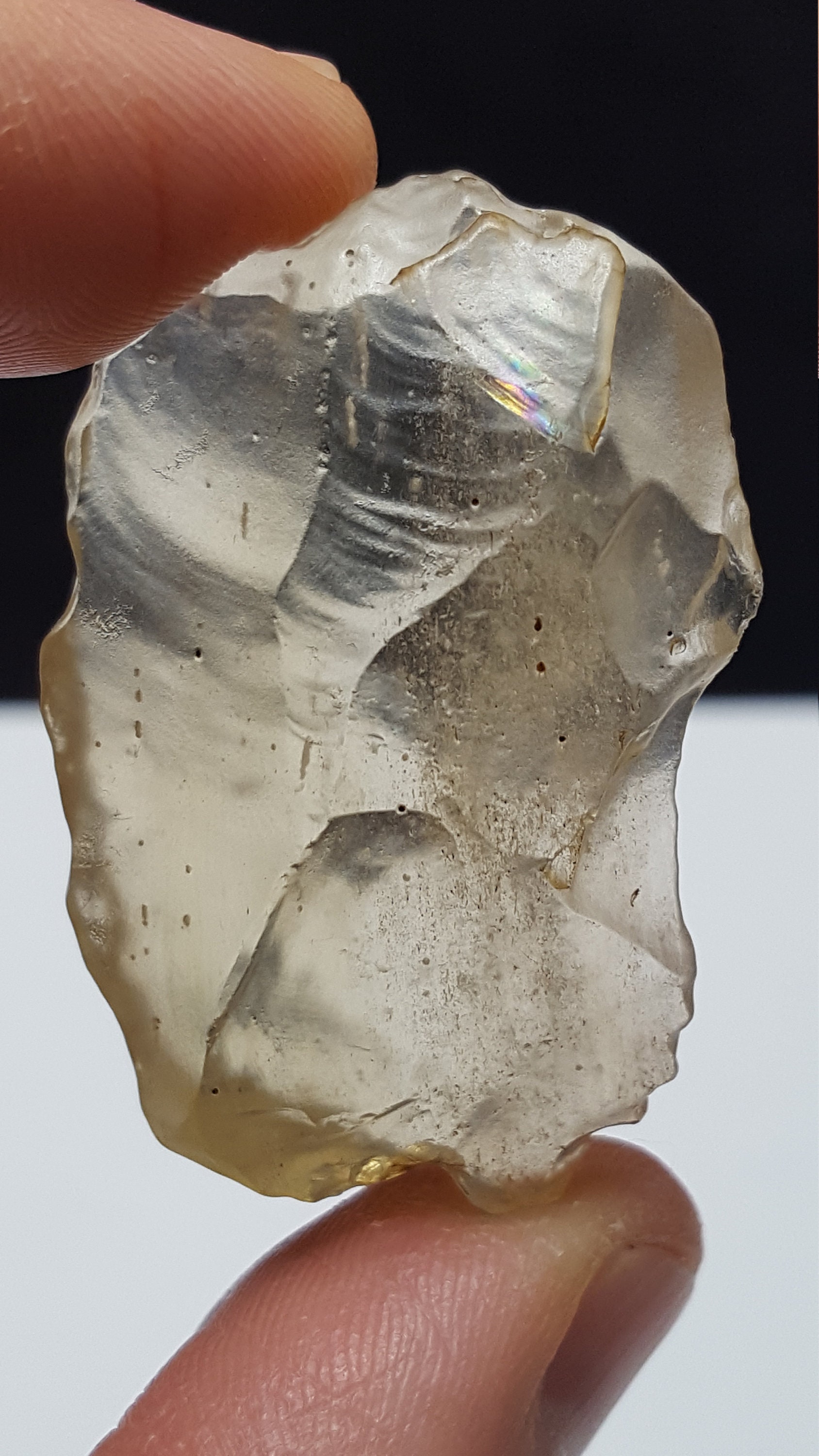 Libyan Desert Glass Impactite, Tektite 12.1 Grams or 60.5 Carat ...