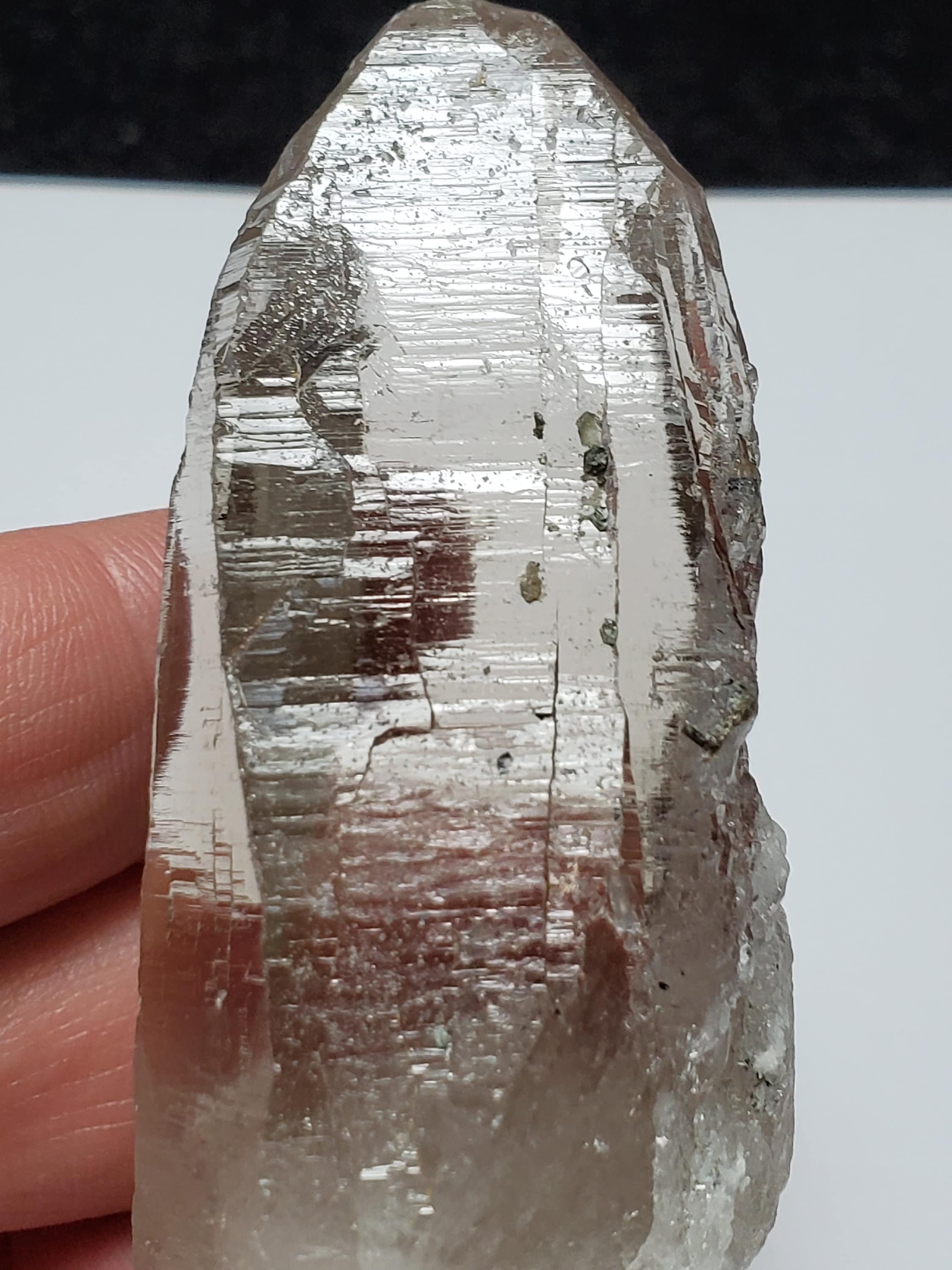 Unique Natural Light Smokey Quartz from Skardu Pakistan- Growth ...