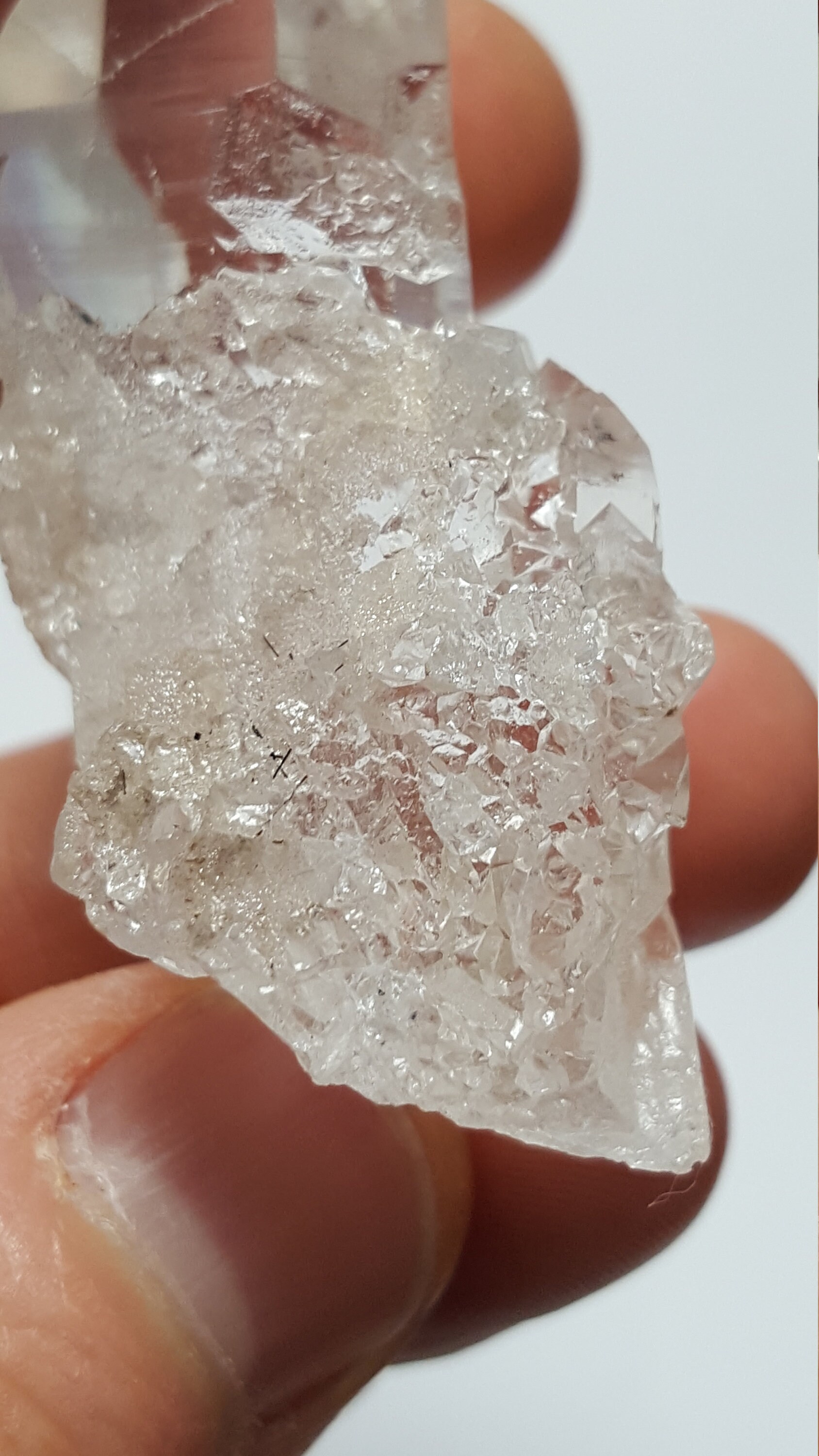 Cathedral Quartz with Tourmaline Inclusions from Brazil- Beautiful ...