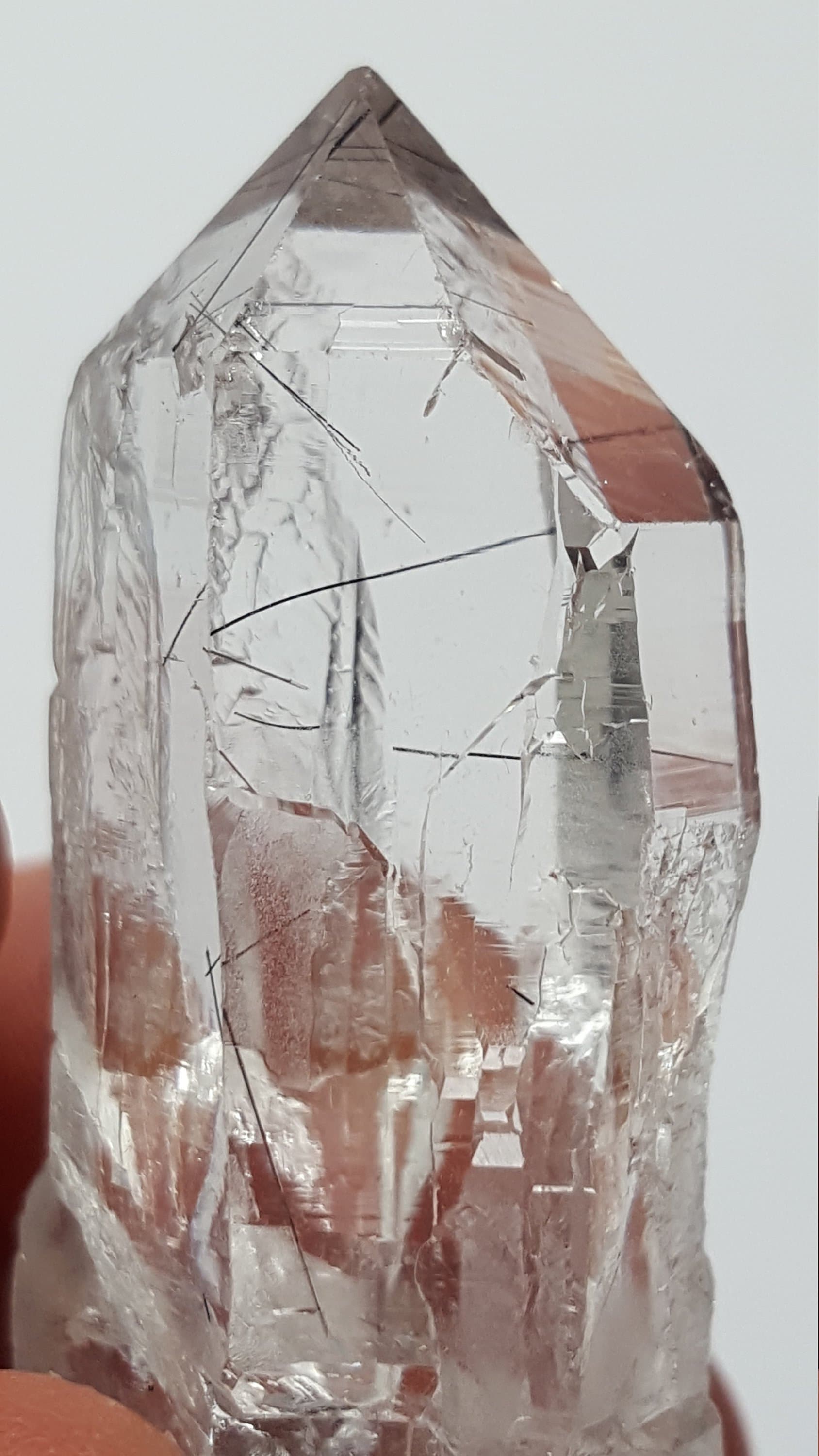 Cathedral Quartz with Tourmaline Inclusions from Brazil- Beautiful ...