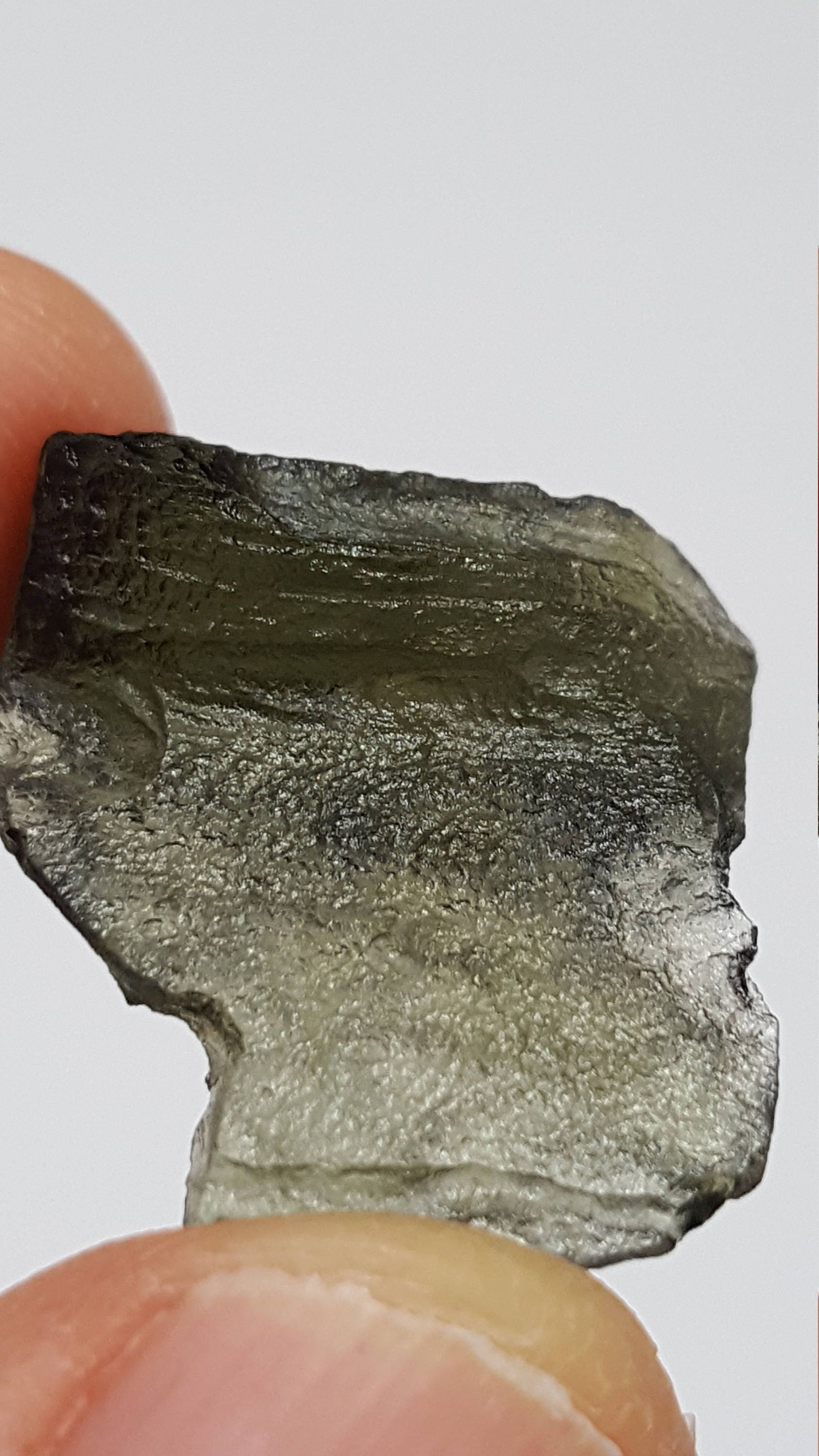Moldavite - Czech Republic- Nice Tektite- Excellent Color and Texture ...