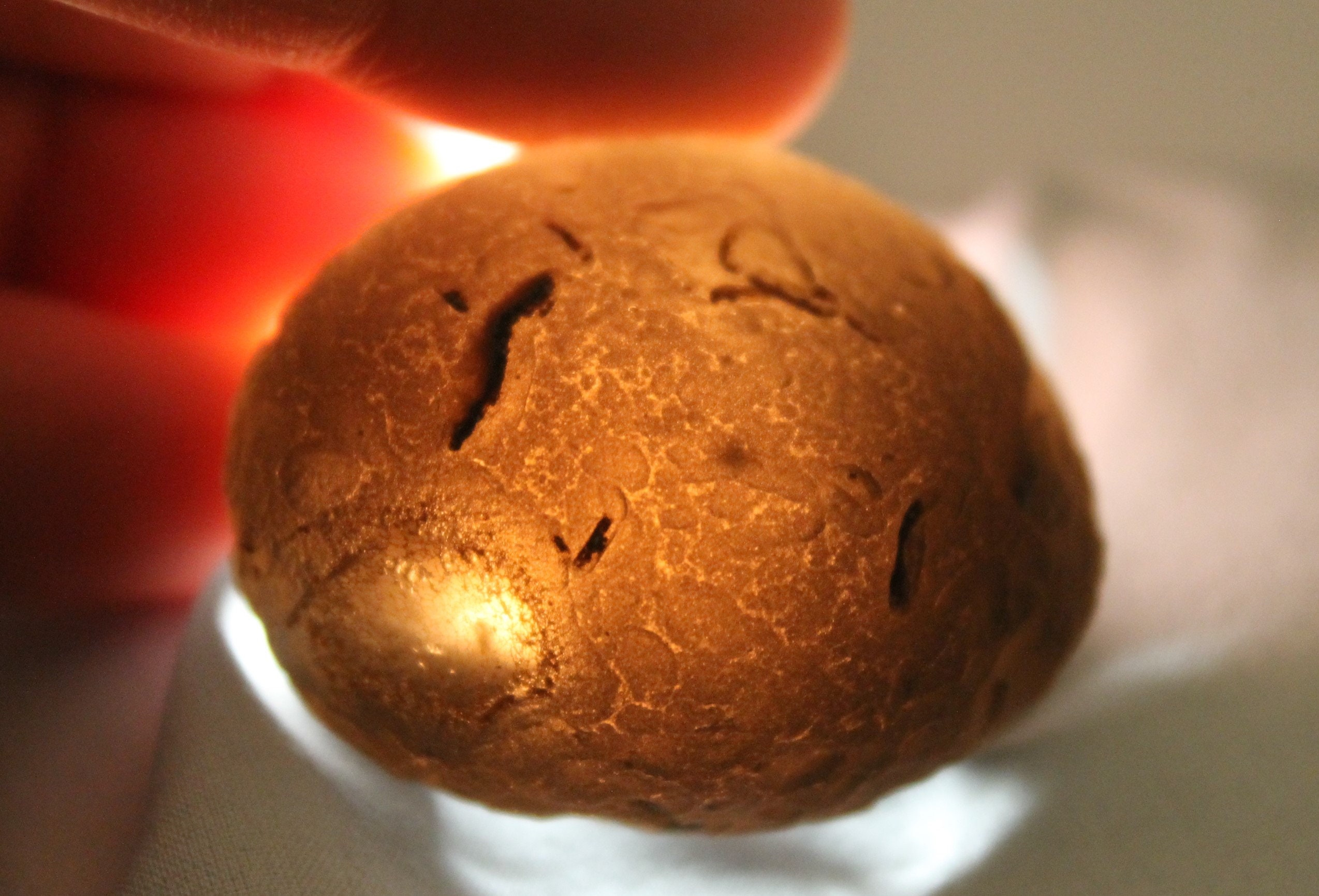Large Saffordite Cintamani Tektite- Cintamani Stone from Arizona, USA ...