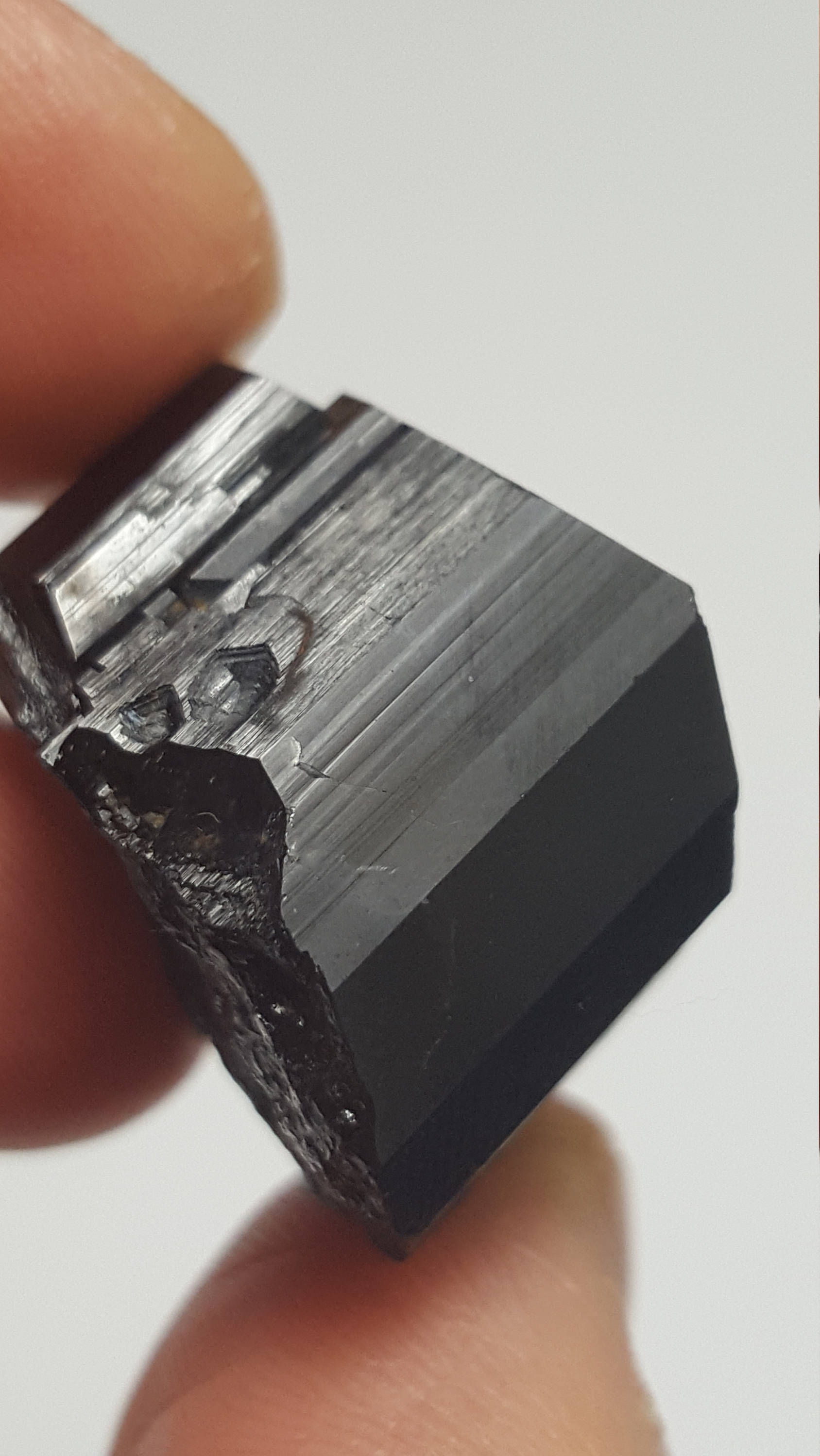 Lustrous Black Tourmaline, Erongo Namibia... Terminated Crystals with ...