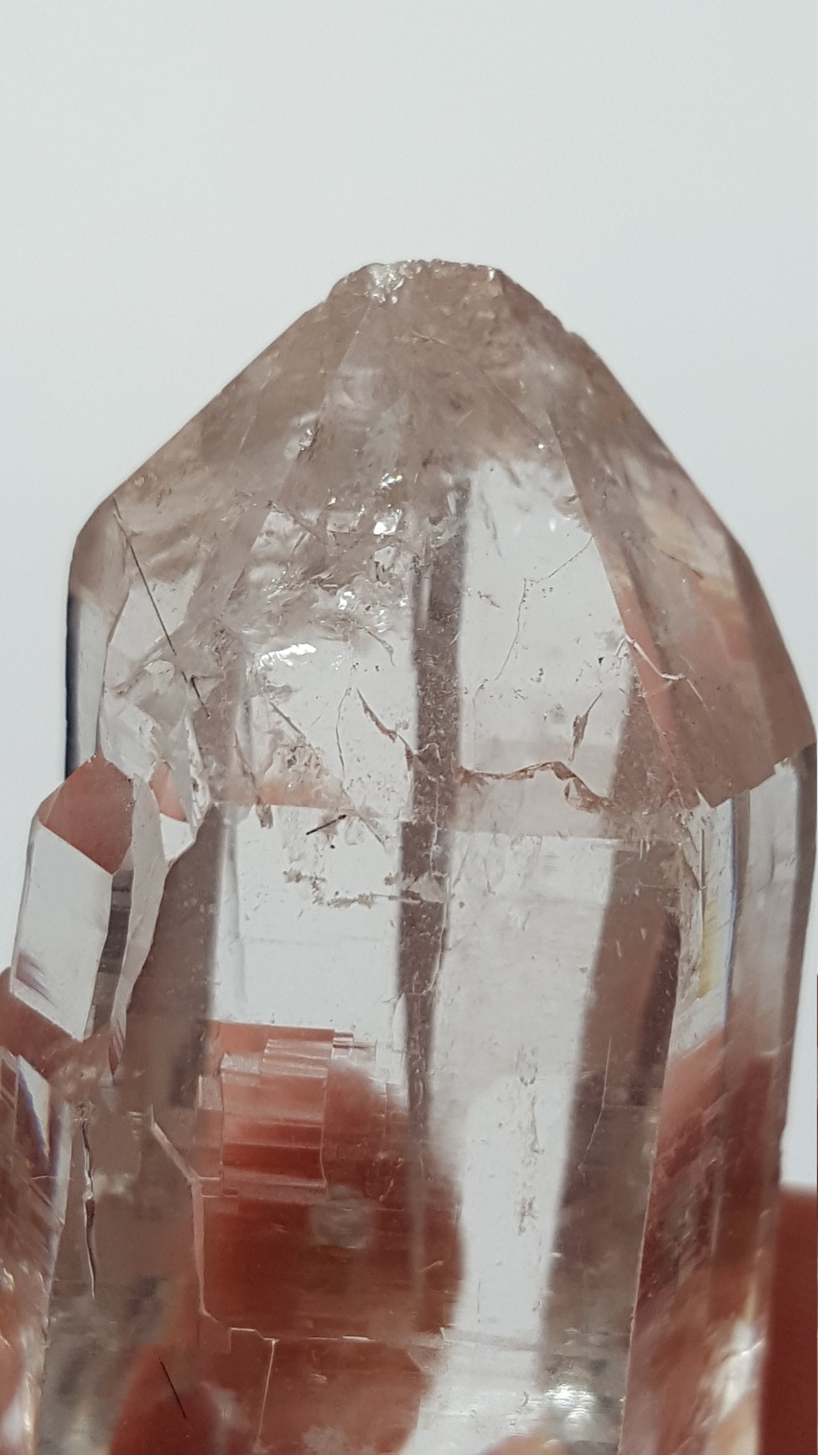 Cathedral Quartz with Tourmaline Inclusions from Brazil- Beautiful ...