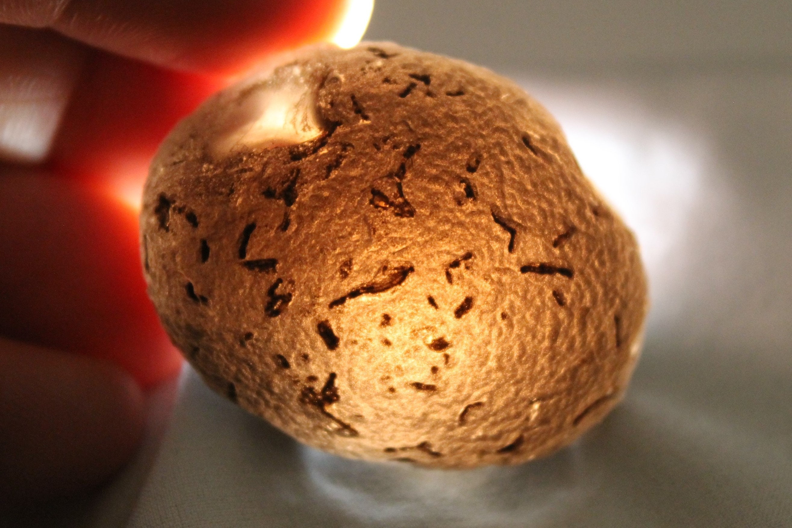 Large Saffordite Cintamani Translucent Tektite- Cintamani Stone from ...