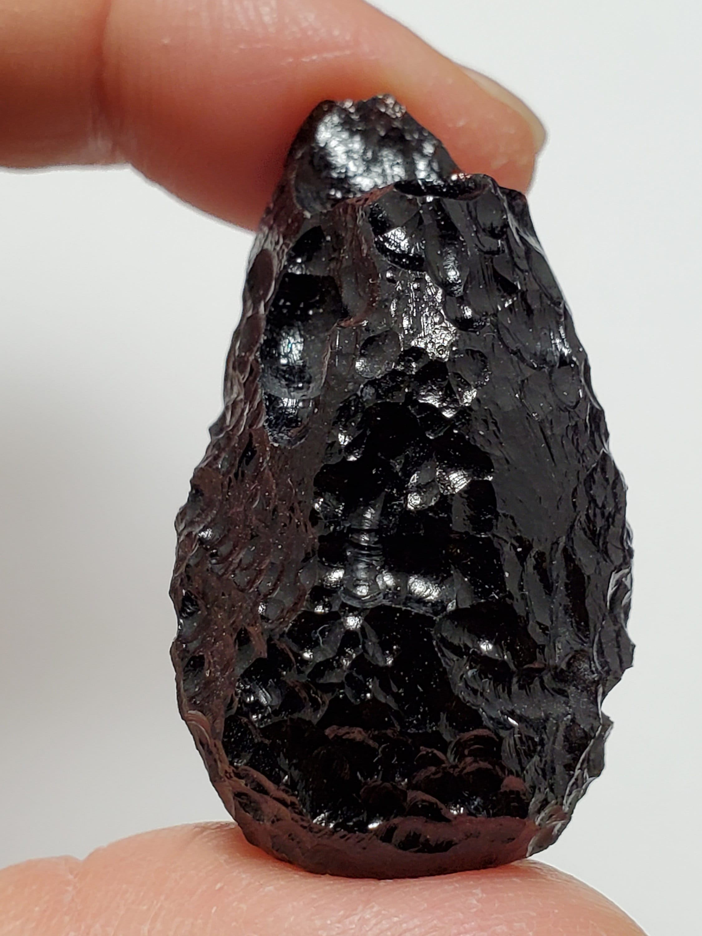Tektite, from Thailand- Thailandite, Indochinite- Amazing Surface ...
