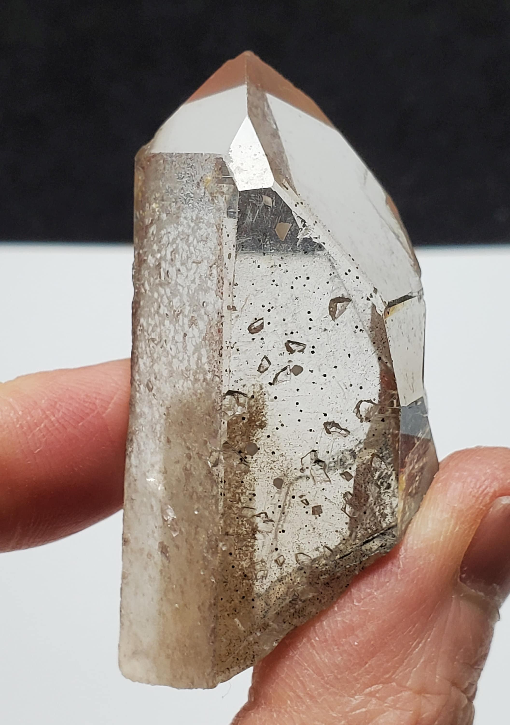 Etched Quartz 'Cube Codex' Crystal From Serra Do Cabral, Brazil ...