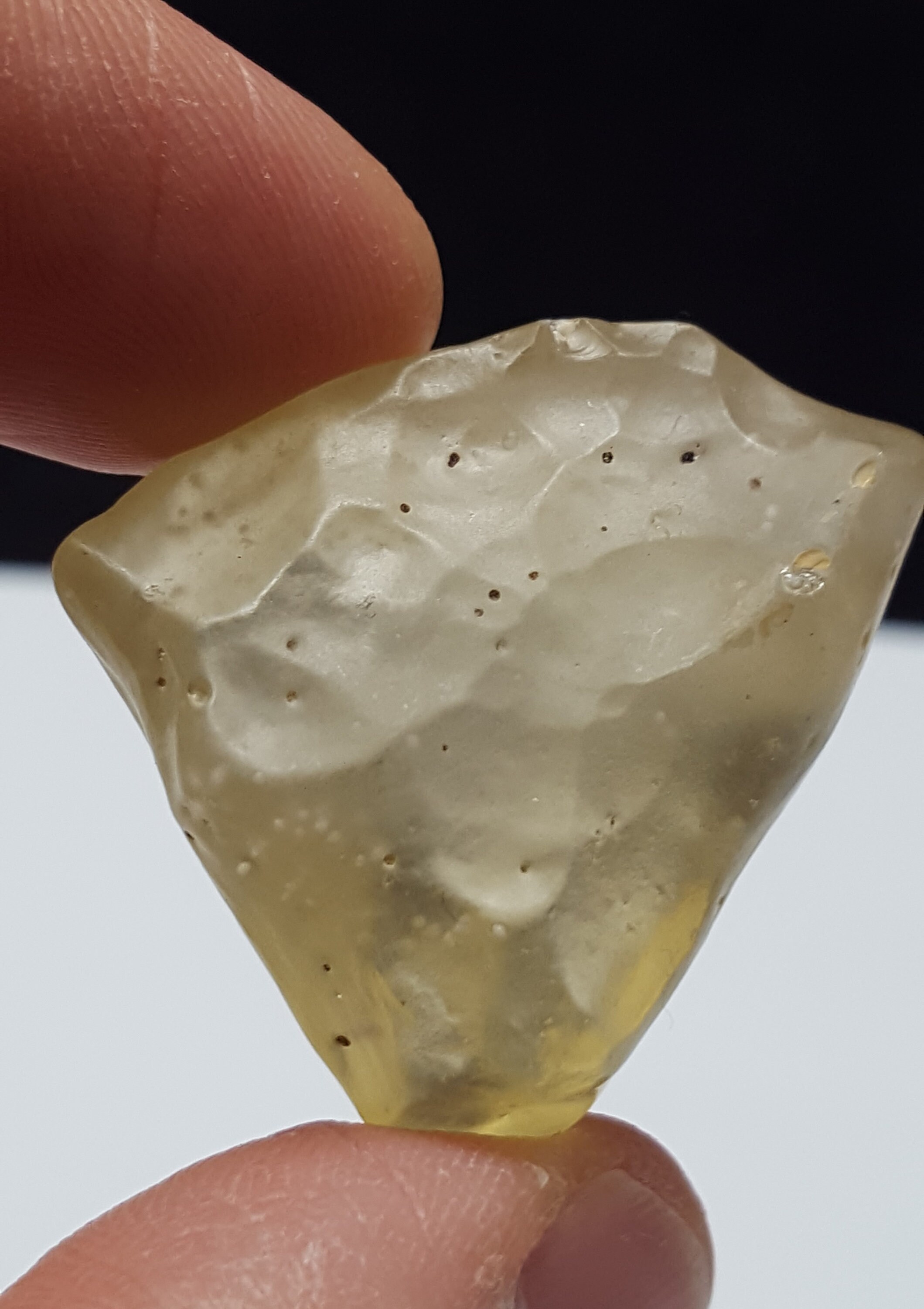 Libyan Desert Glass Tektite, Impactite 12.7 Grams or 63.5 Carat- Good ...