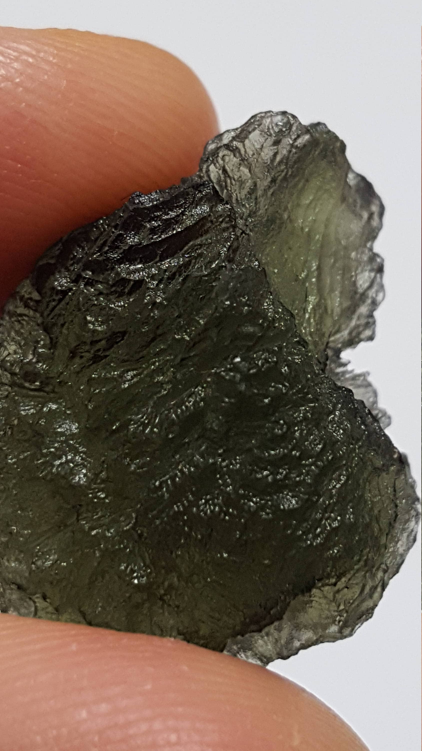 Moldavite Tektite 4.7 Grams or 23.5 Carats- Czech Republic- Excellent ...