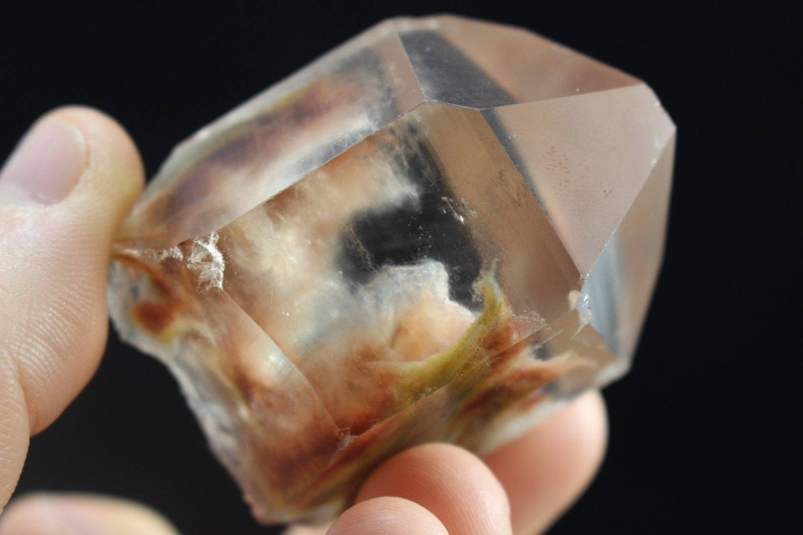 Awesome Phantom Quartz Crystal from Brazil- Beautiful Amphibole ...