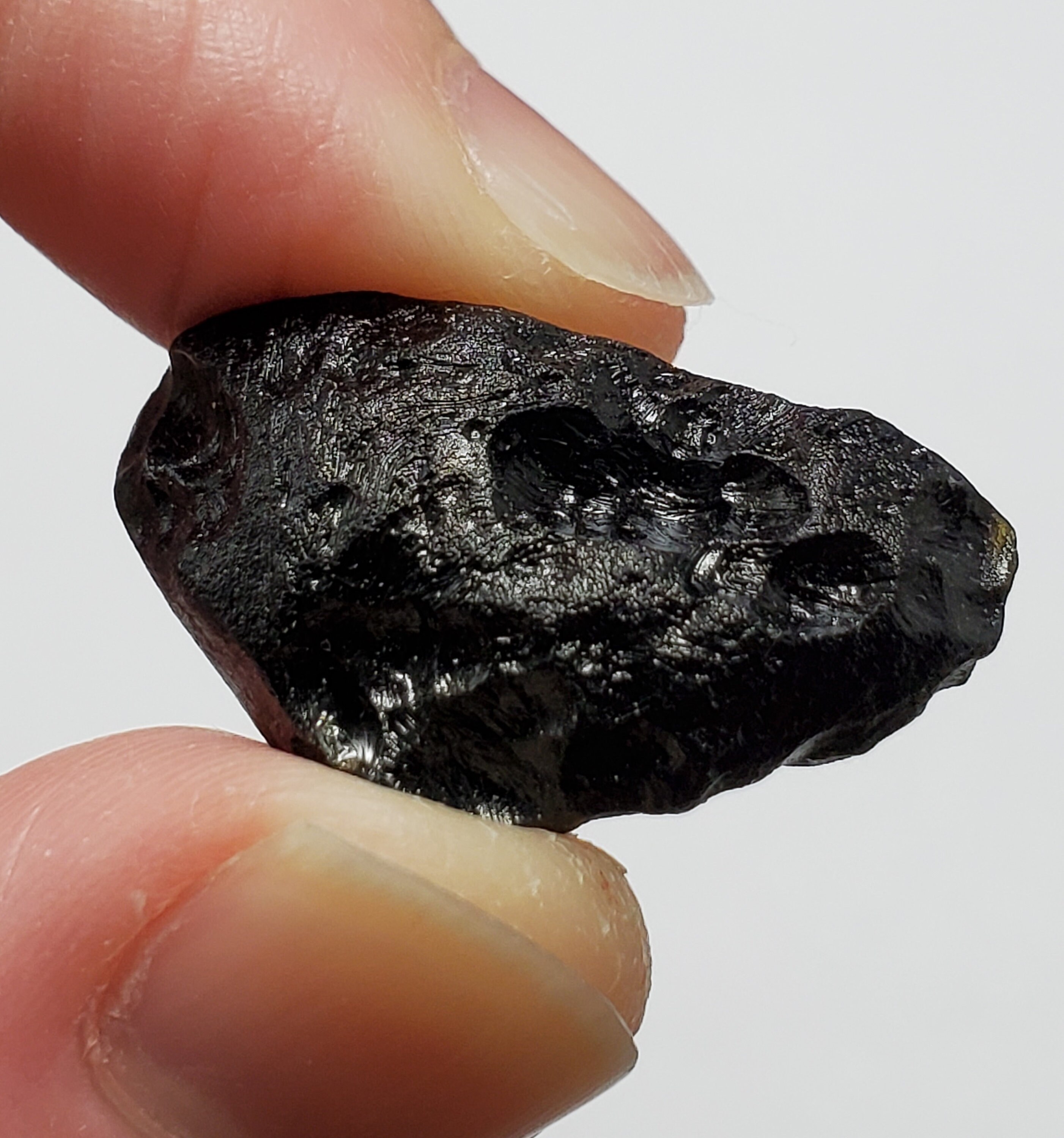 Tektite from Thailand- 7.1 Grams- Thailandite, Indochinite- Slightly ...