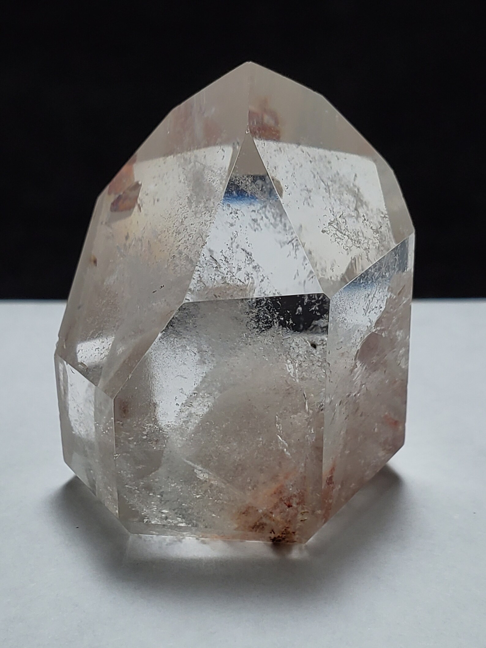 Small Polished Quartz Crystal From Brazil With Chlorite - Etsy