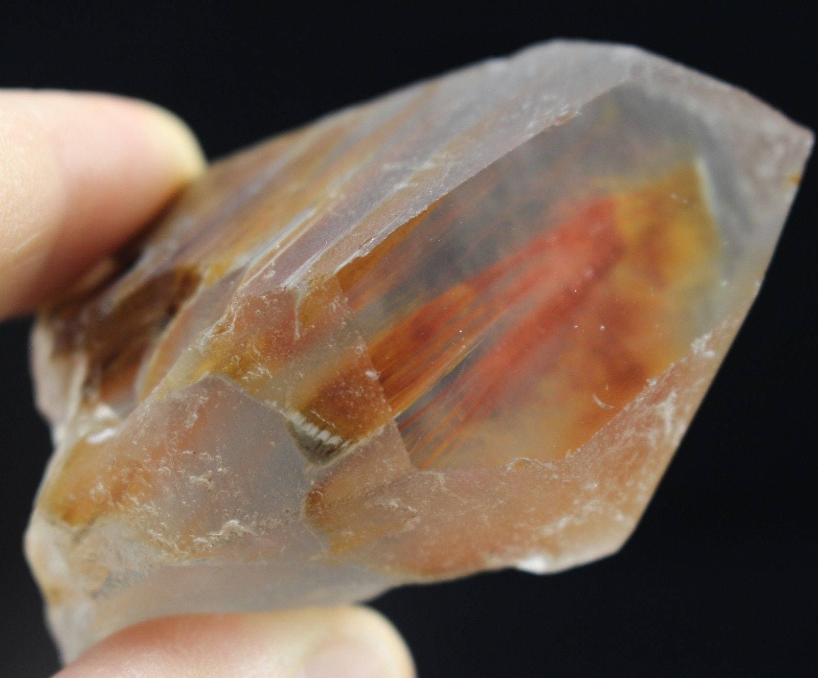 Awesome Phantom Quartz Crystal from Brazil- Beautiful Amphibole ...