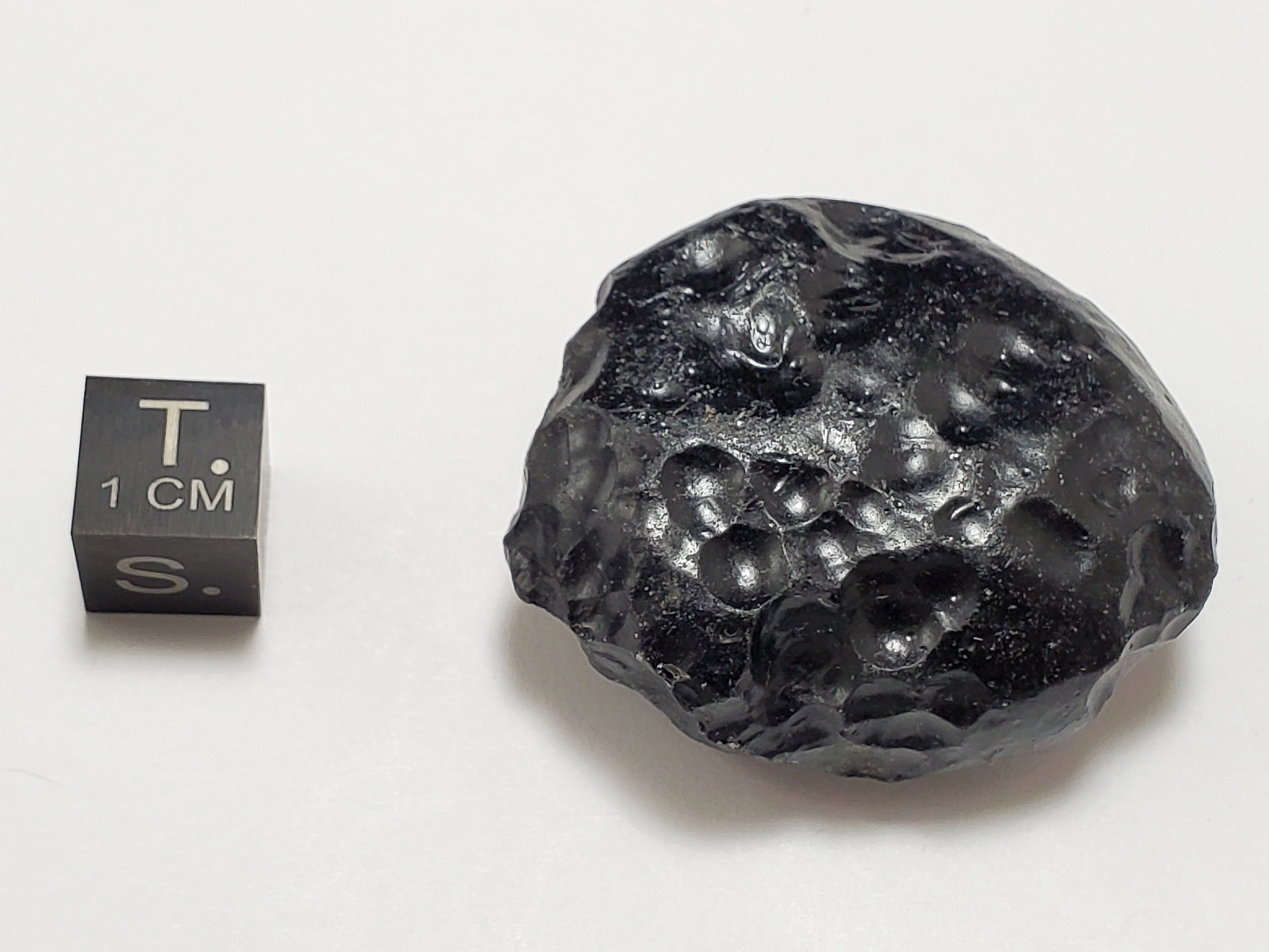 Tektite from Thailand- 29.5 Grams- Thailandite, Indochinite- Semi ...