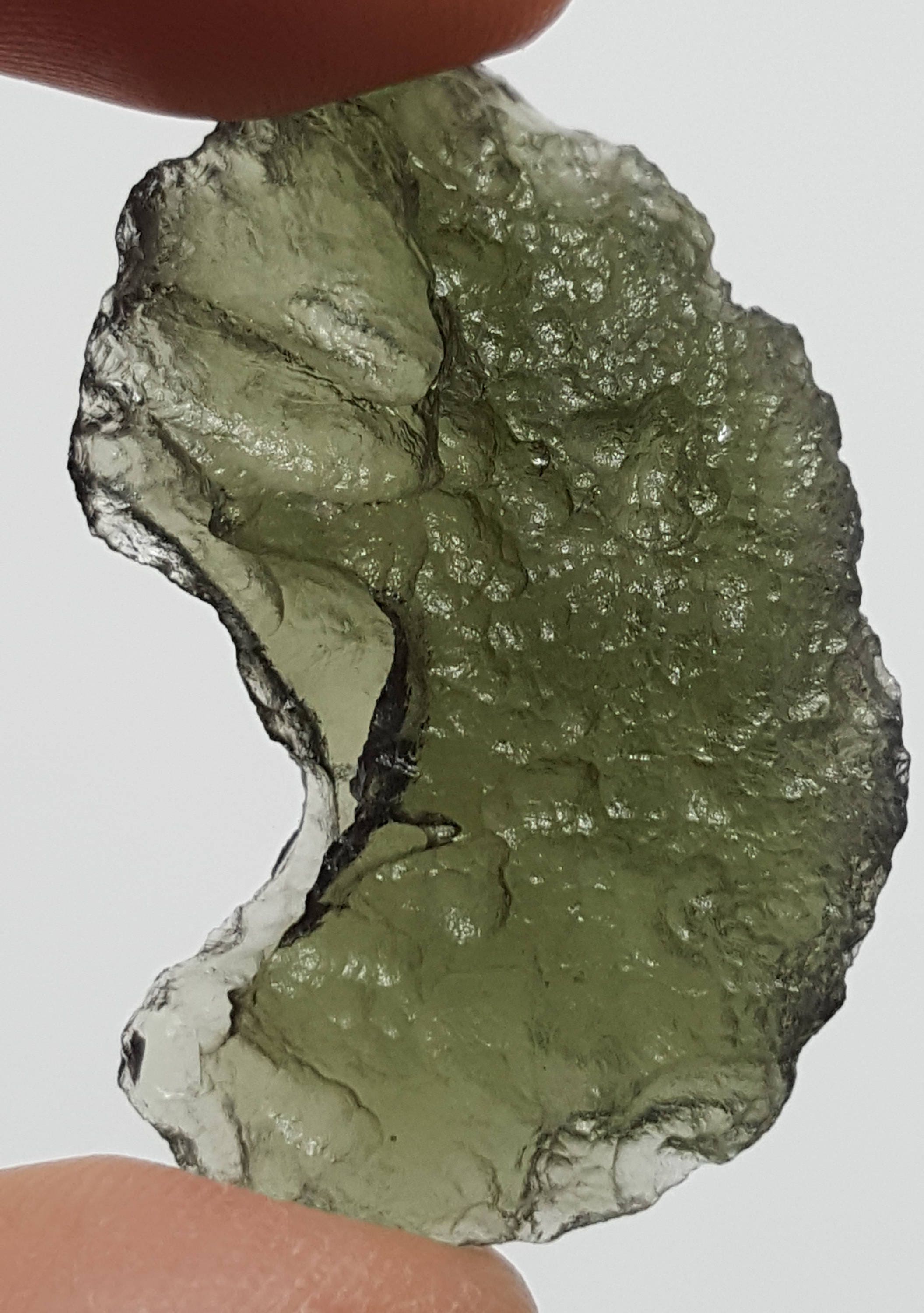 Moldavite - Czech Republic- Nice Tektite- Excellent Color and Texture ...