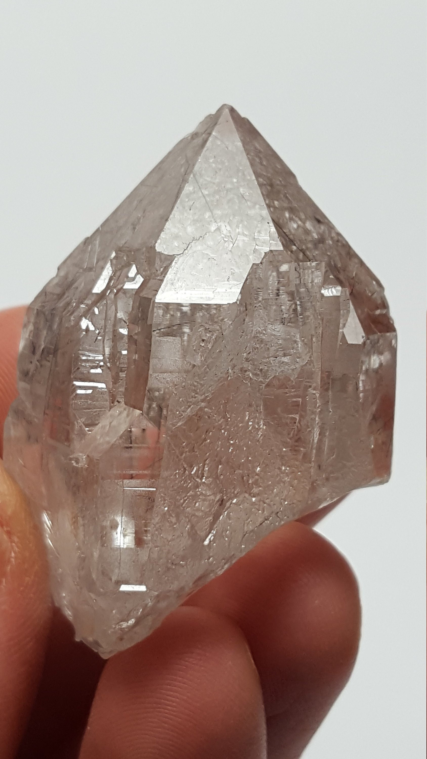 Cathedral Quartz with Tourmaline Inclusions from Brazil- Beautiful ...