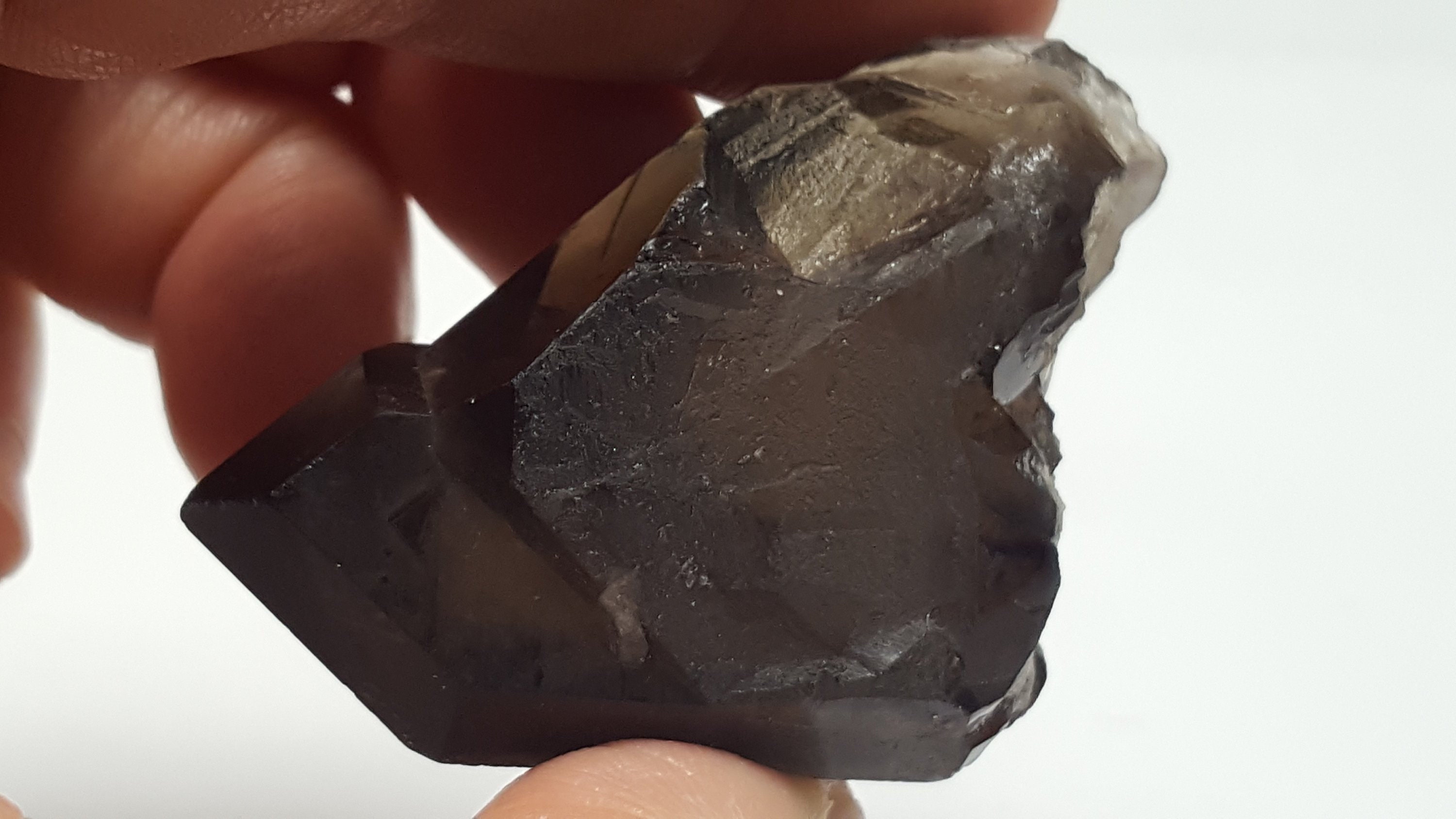 Twin and Double Terminated- 41 Grams- Beautiful Natural Smoky Quartz ...