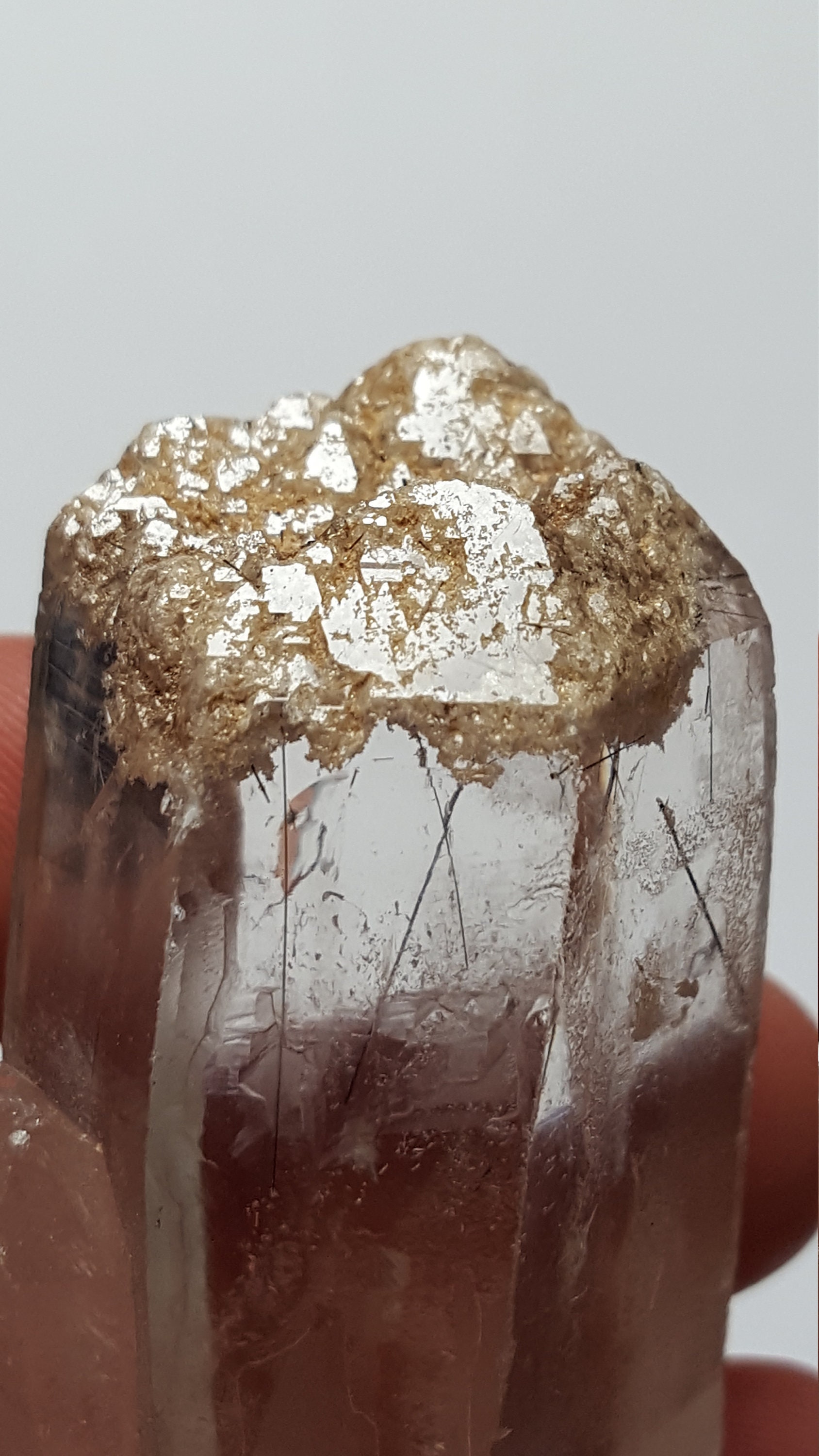 Cathedral Quartz with Tourmaline Inclusions from Brazil- Beautiful ...