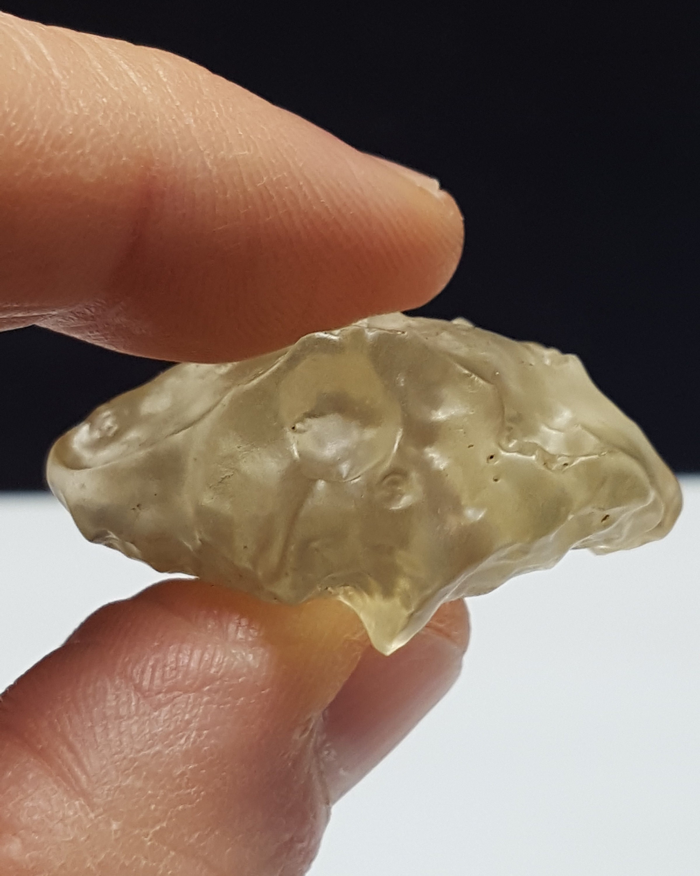 Libyan Desert Glass Tektite 10 Grams or 50 Carat- Good Clarity and ...