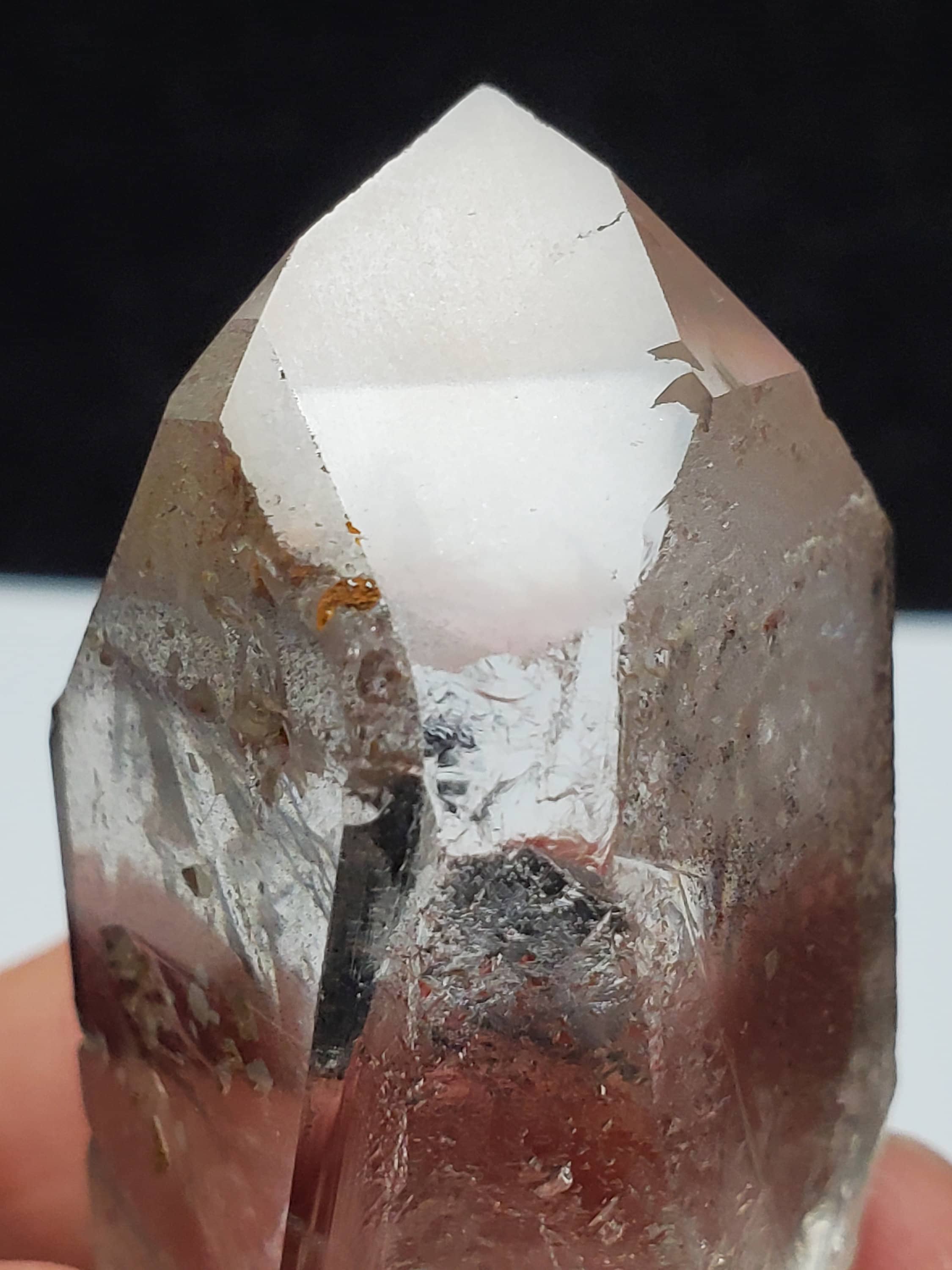 Etched Quartz 'Cube Codex' Crystal- 5.6 cm Long- Serra Do Cabral ...