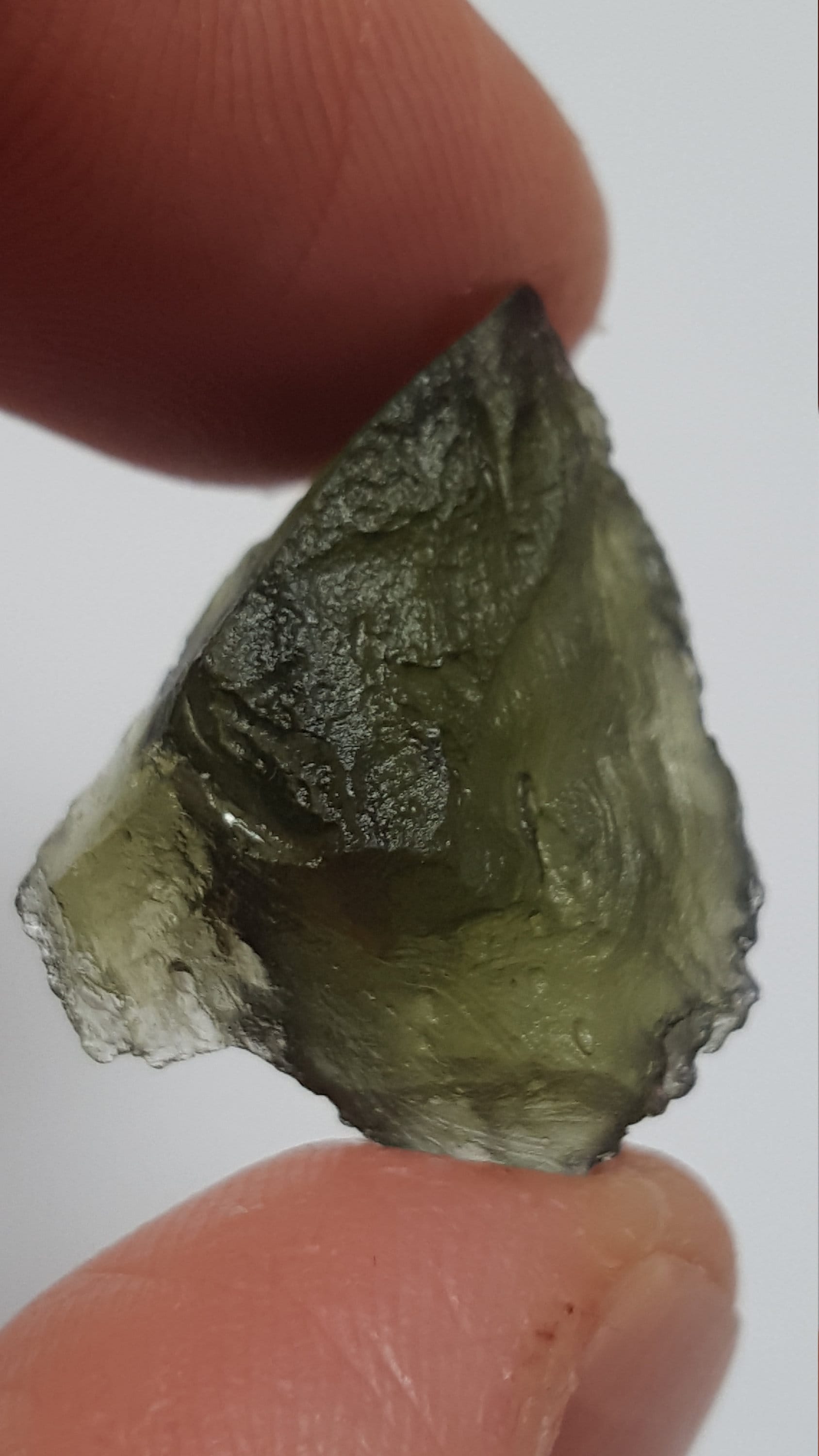 Raw Natural Moldavite 3.4 Grams or 17 Carat Moldavite Tektite Piece or ...