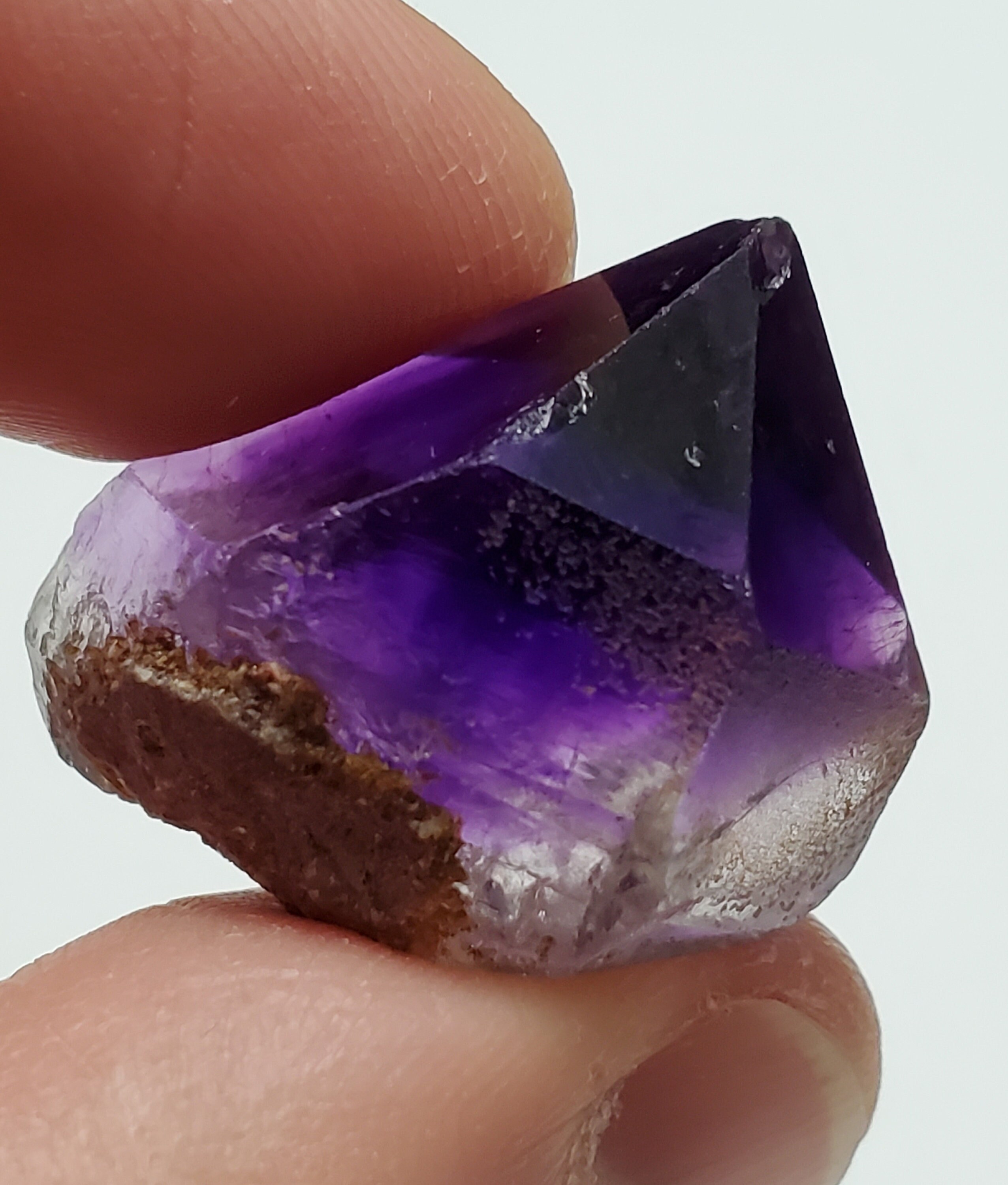 Natural Amethyst Crystal- Tata Province, Morocco- 12.4 Grams Beautiful ...
