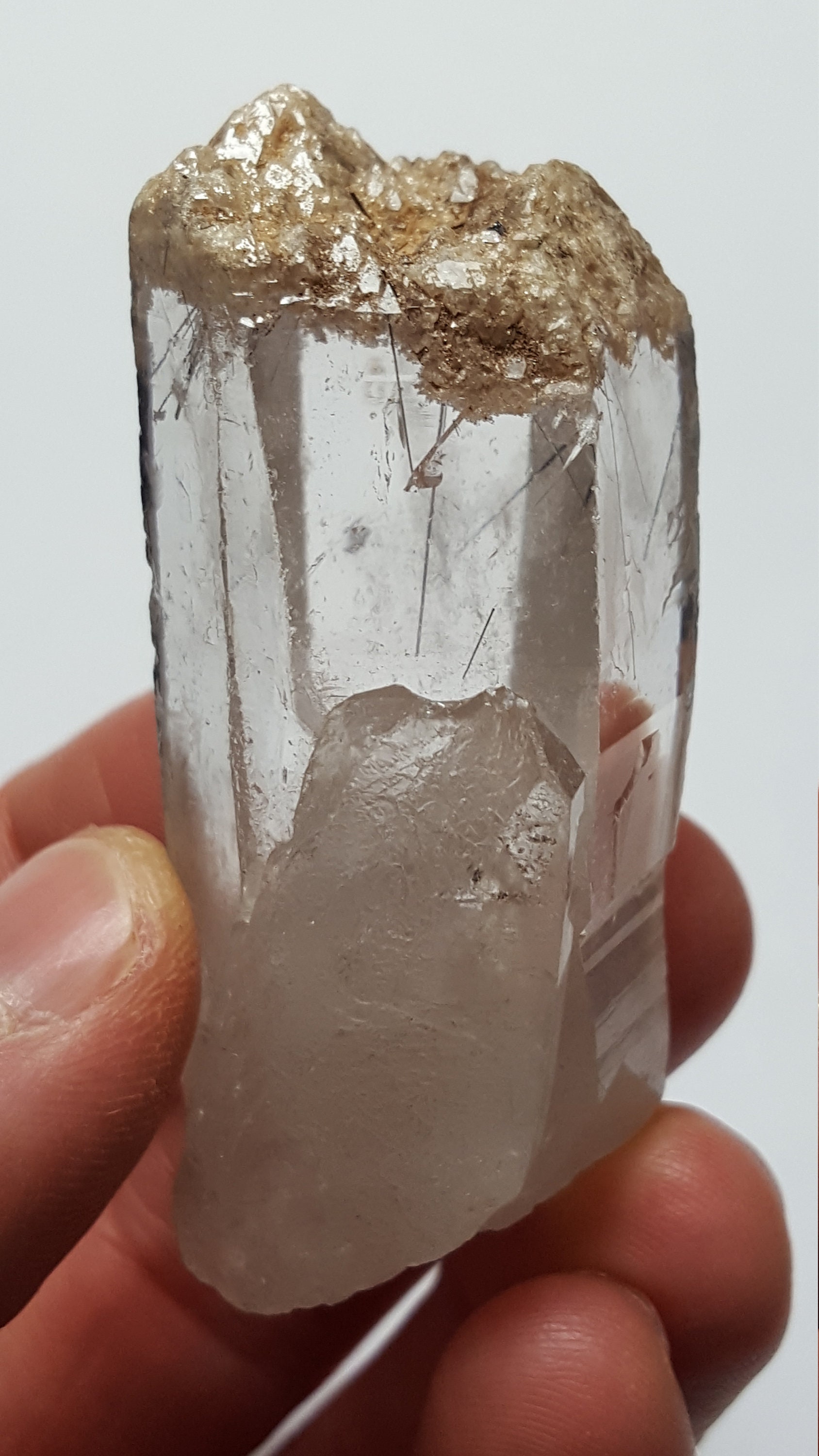 Cathedral Quartz with Tourmaline Inclusions from Brazil- Beautiful ...