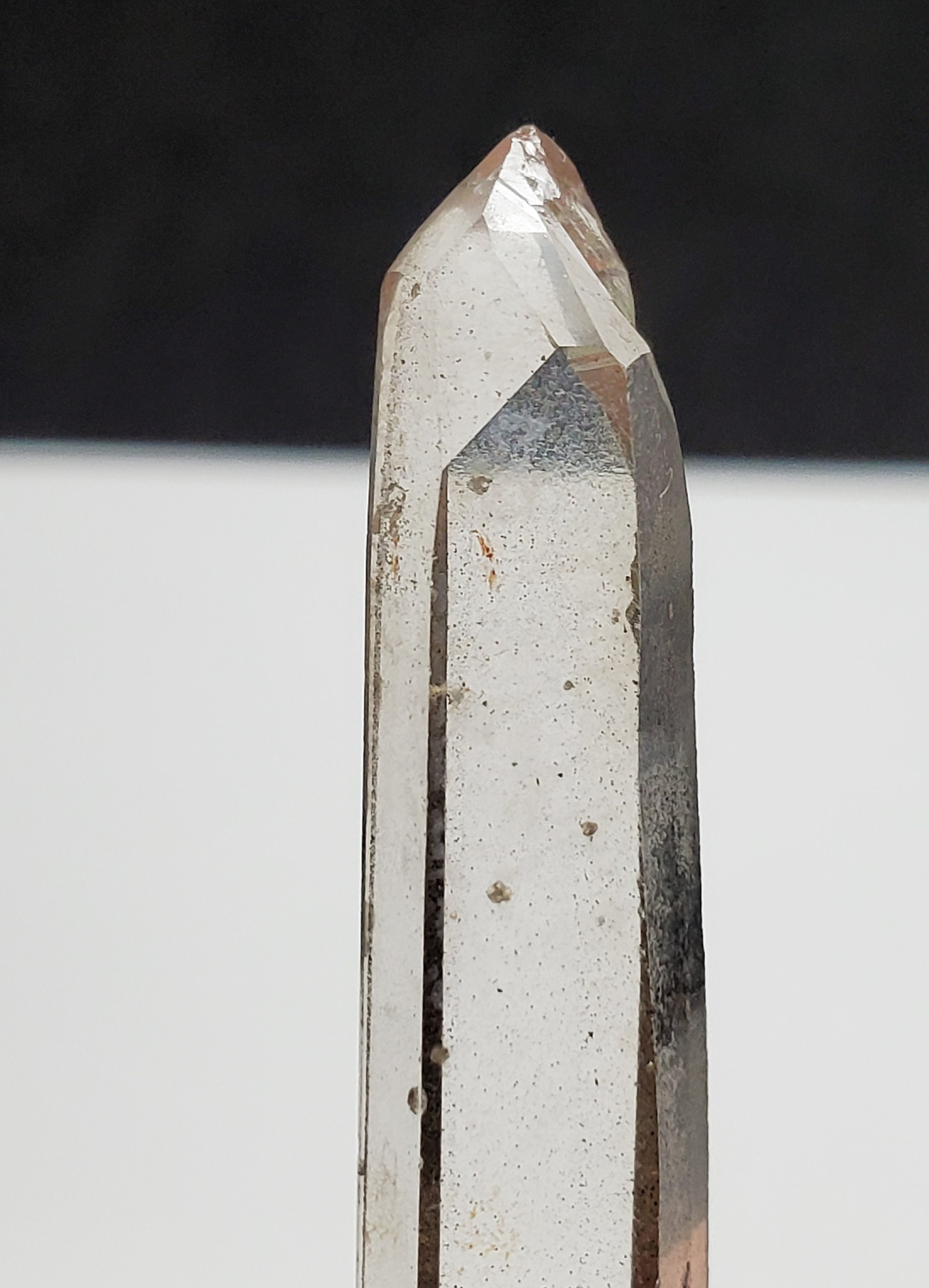 Slender Laser Quartz Crystal- 6.3 cm Long- Gouveia, Brazil- Stunning ...