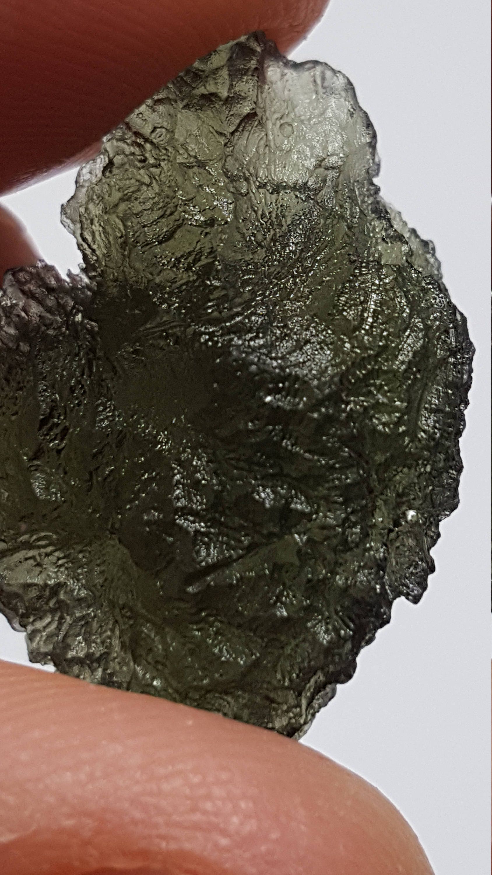 Moldavite Tektite 4.7 Grams or 23.5 Carats- Czech Republic- Excellent ...