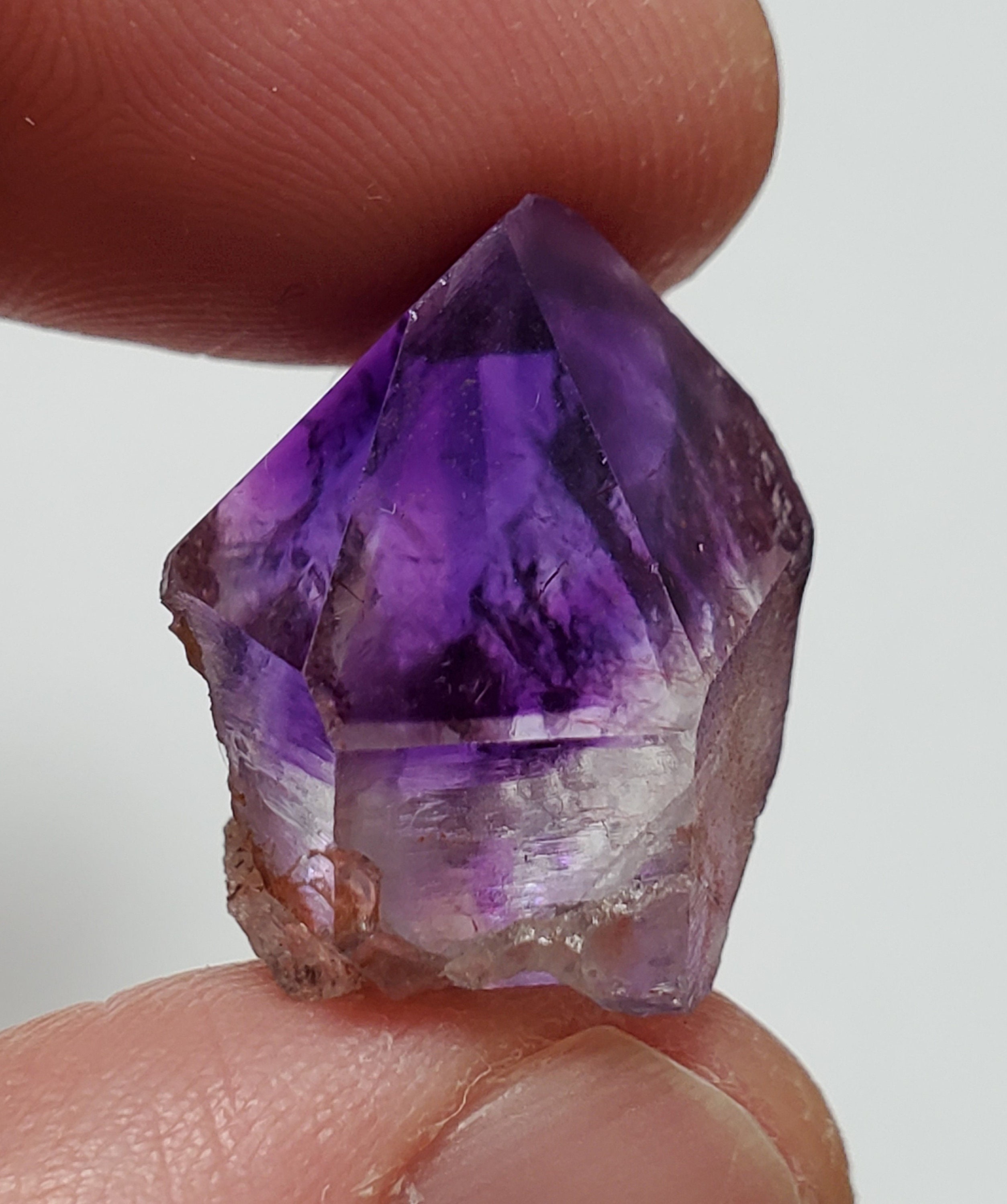 5.6 Grams Beautiful 'Hour Glass' Amethyst Crystal- Tata Province ...