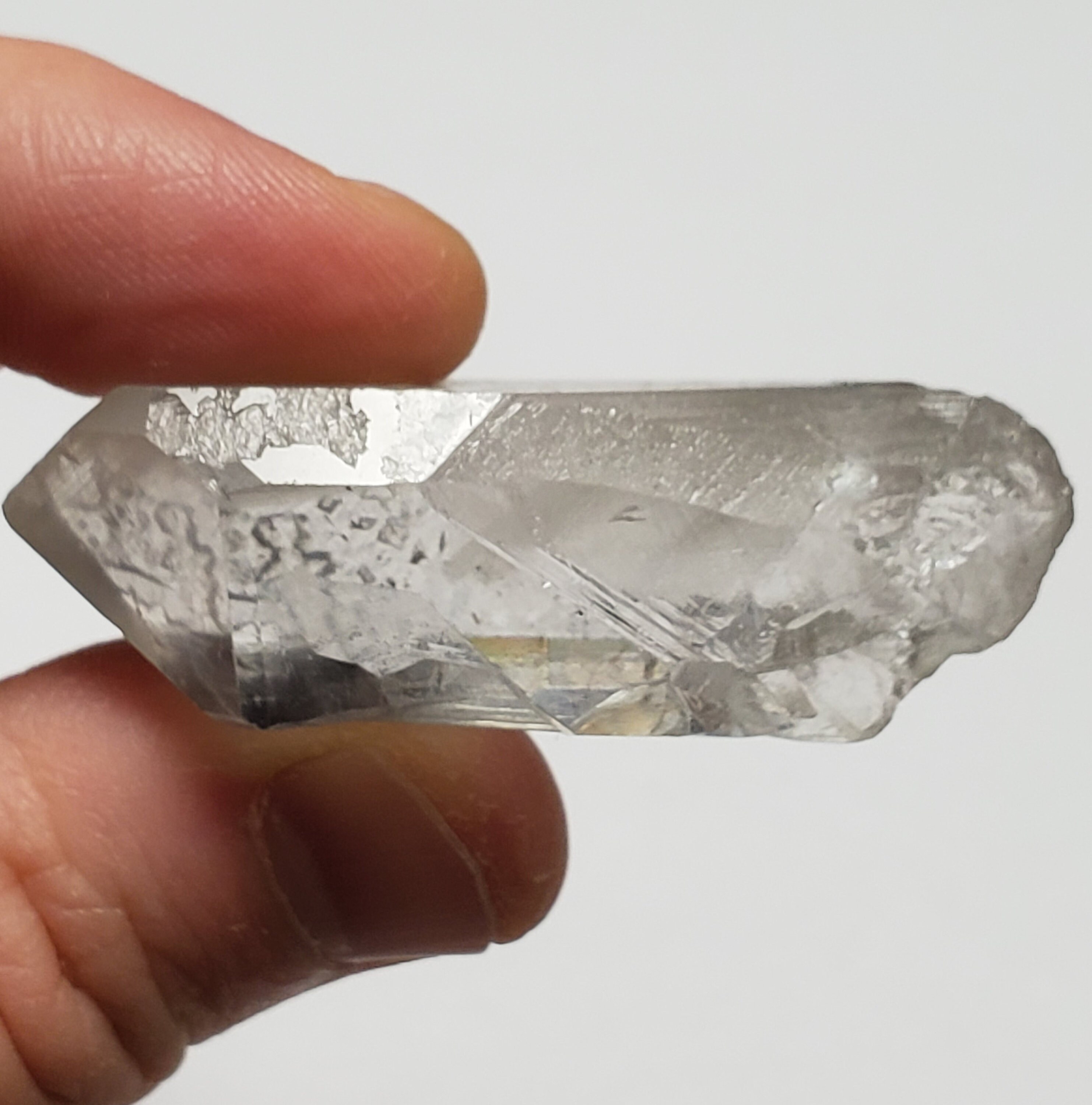 RESERVED-- Unpolished 'Garden/ Shaman' Quartz Crystal with Mineral ...