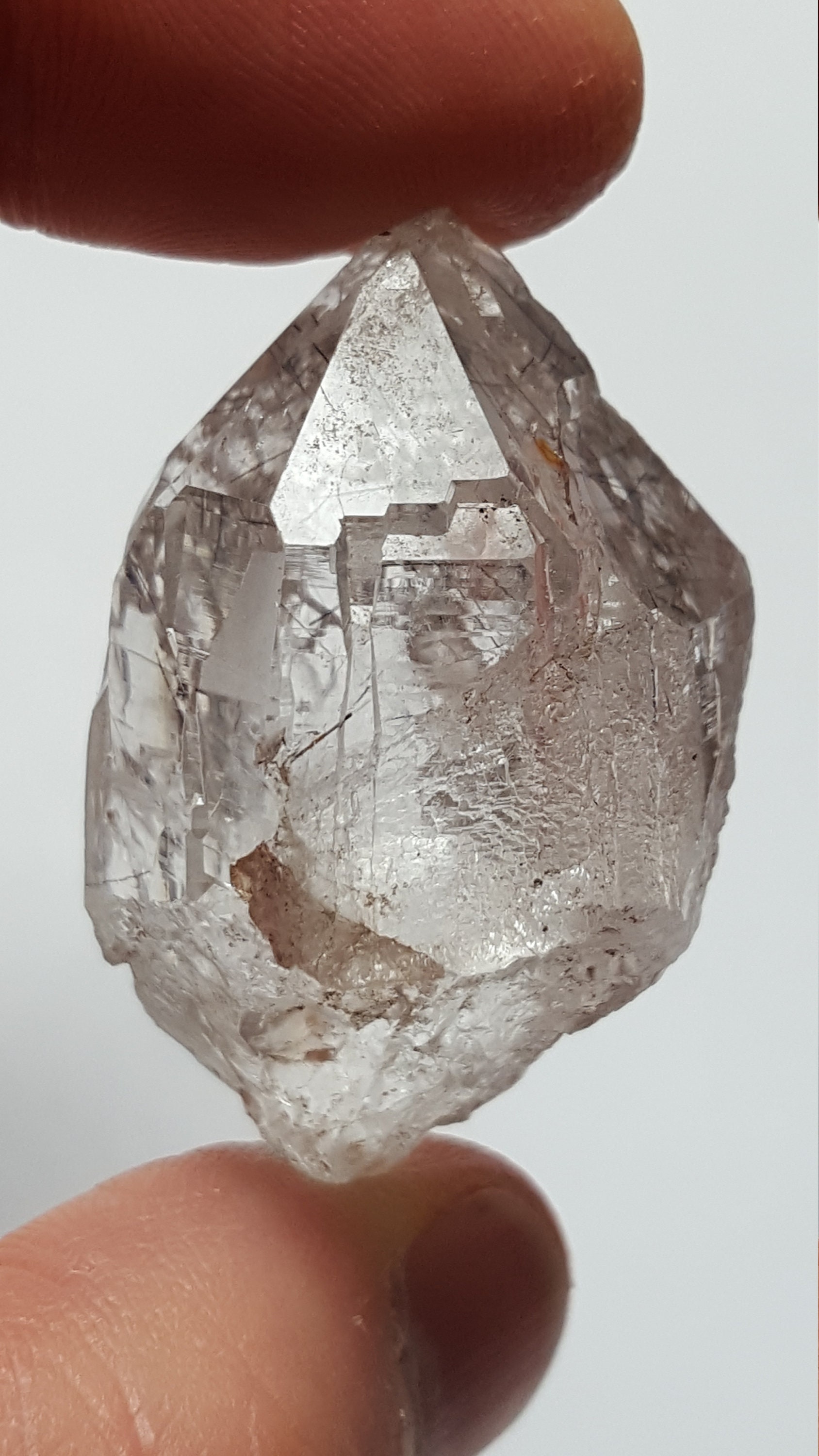 Cathedral Quartz with Tourmaline Inclusions from Brazil- Beautiful ...