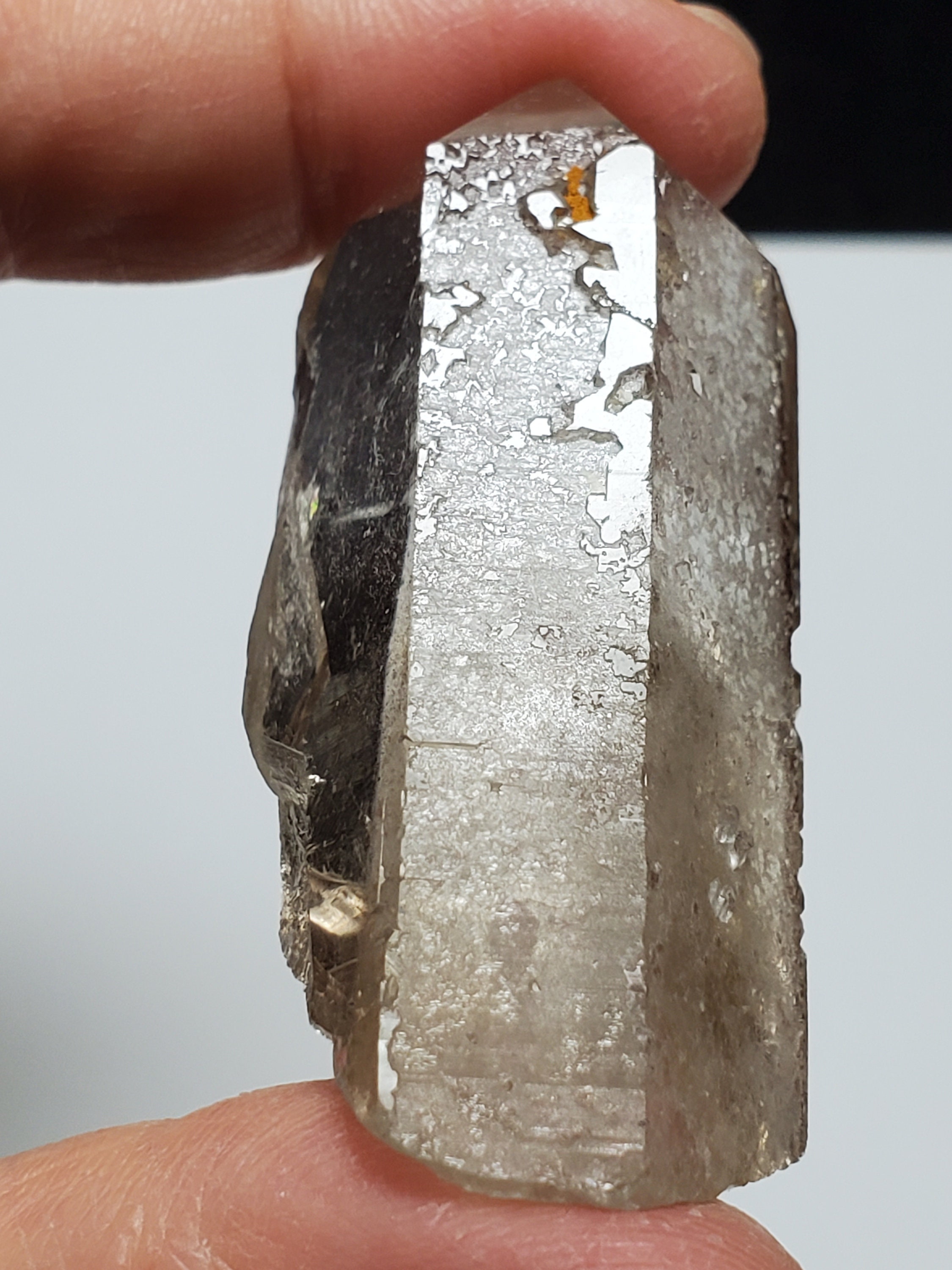Etched Quartz 'Cube Codex' Crystal From Serra Do Cabral, Brazil ...