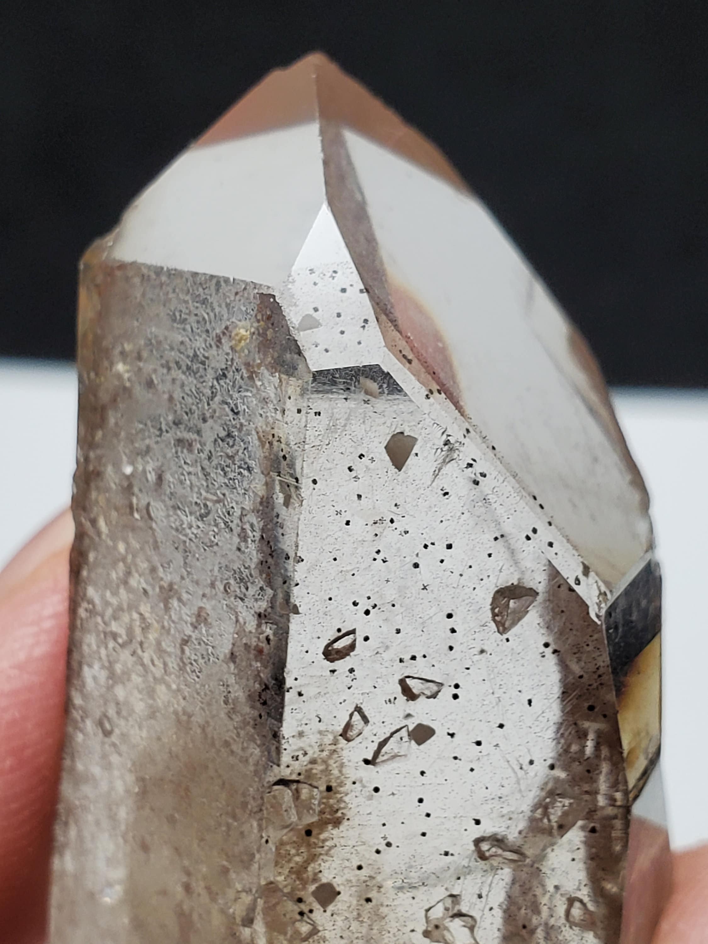 Etched Quartz 'Cube Codex' Crystal From Serra Do Cabral, Brazil ...