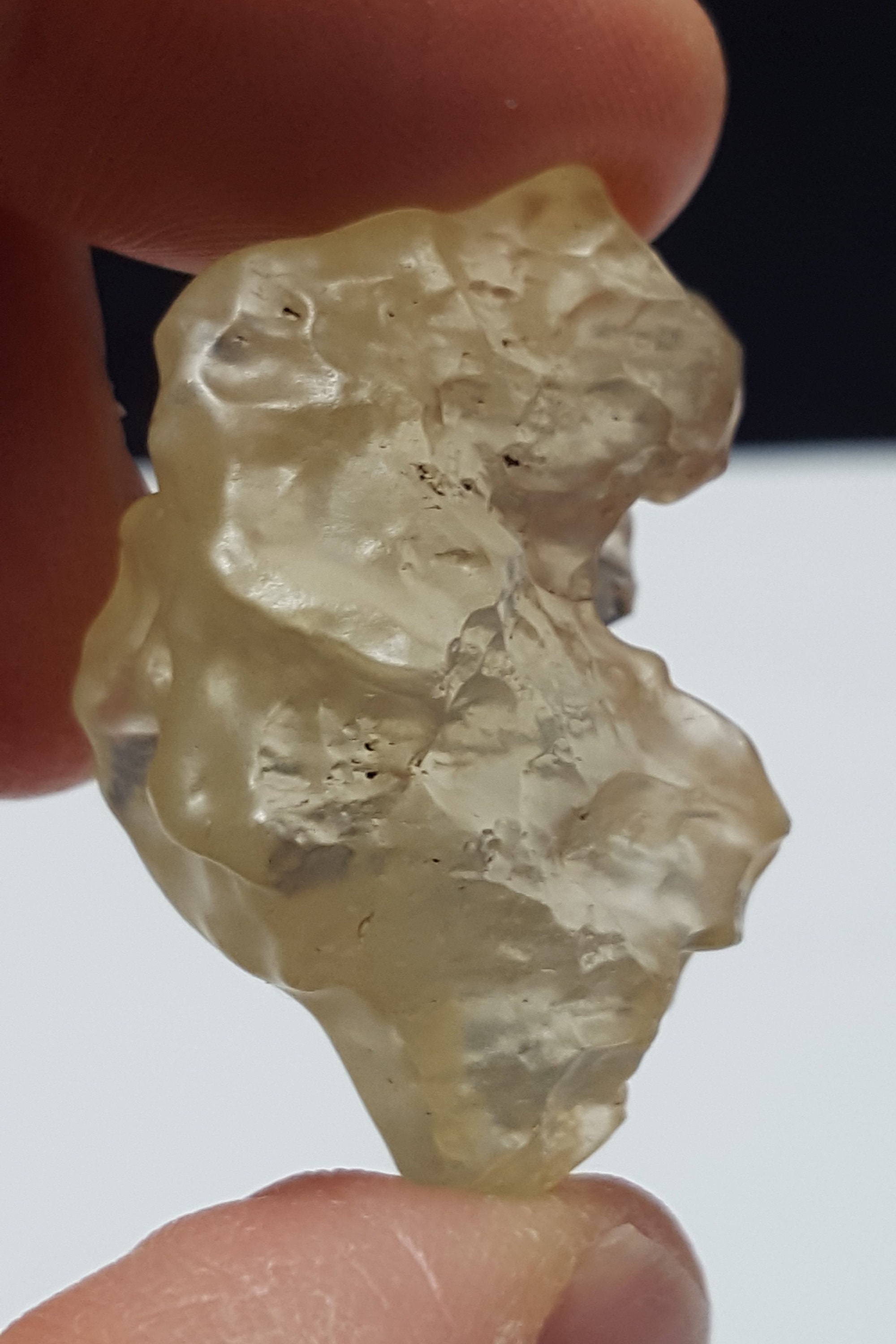 Libyan Desert Glass Tektite 10 Grams or 50 Carat- Good Clarity and ...