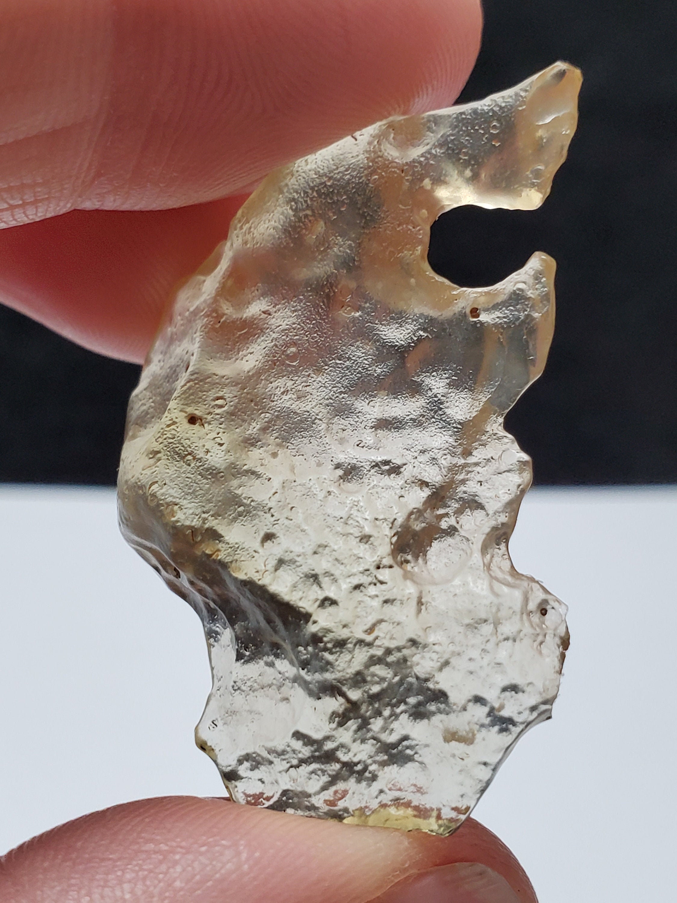 Libyan Desert Glass Tektite, Impactite 6.8 Grams or 34 Carat- Excellent ...