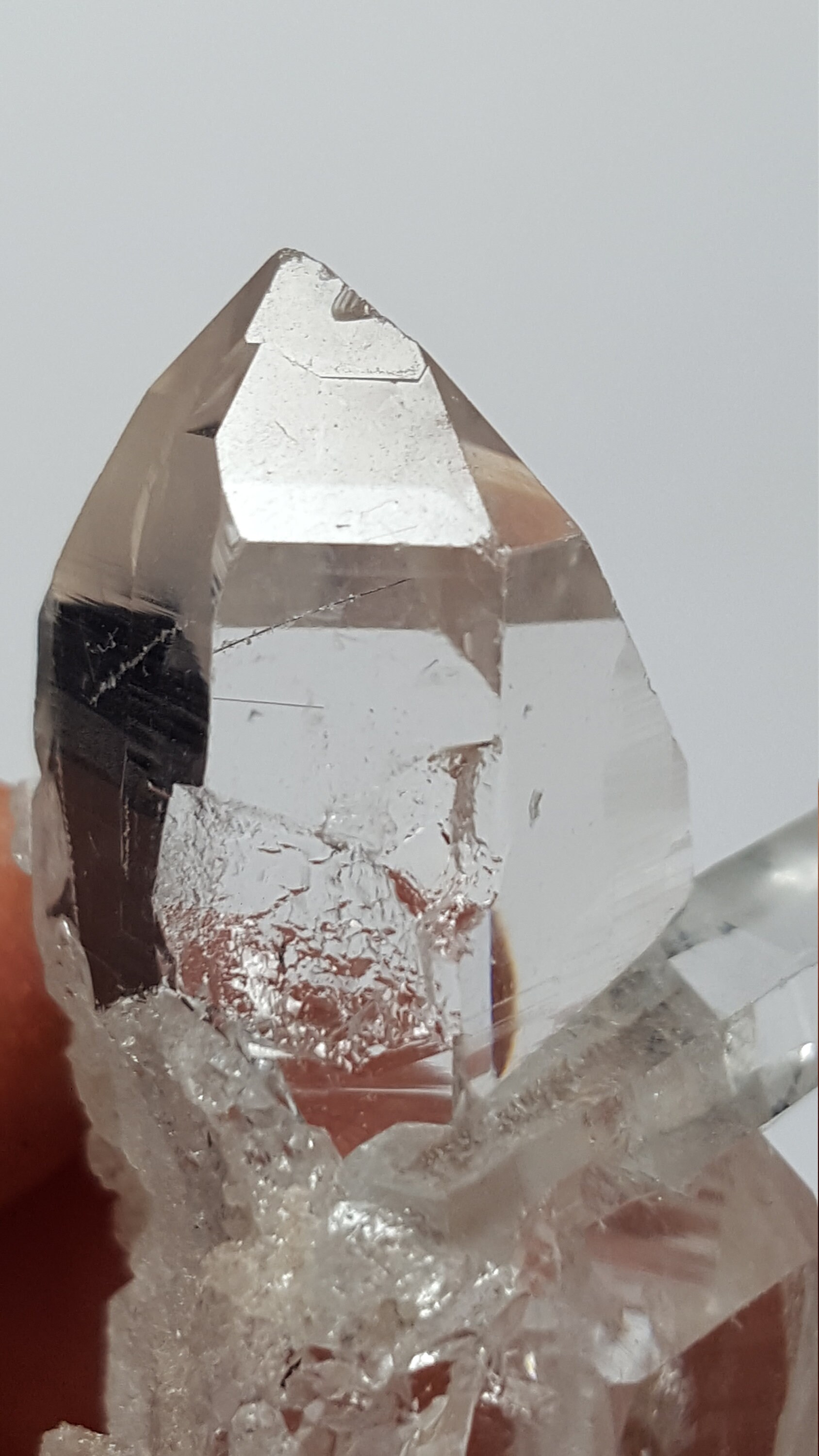 Cathedral Quartz with Tourmaline Inclusions from Brazil- Beautiful ...