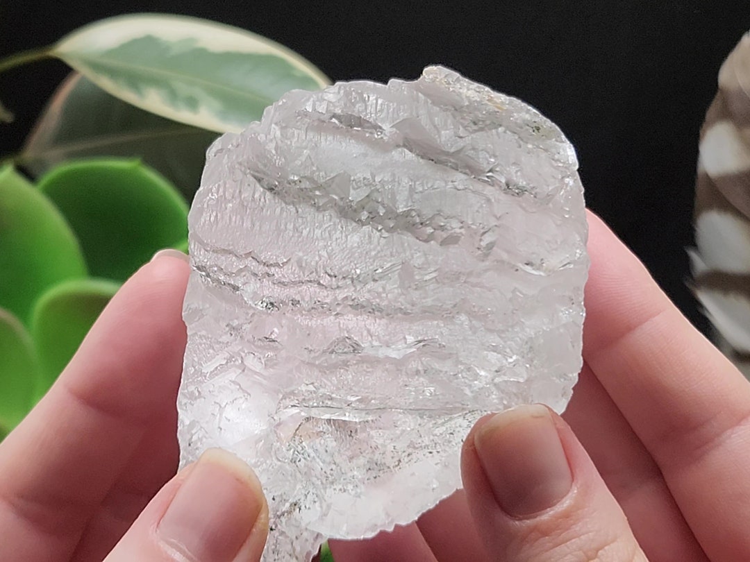 Large Dissolution Quartz Crystal 2.75 in or 7 Cm Long- Serra Do Cabral ...