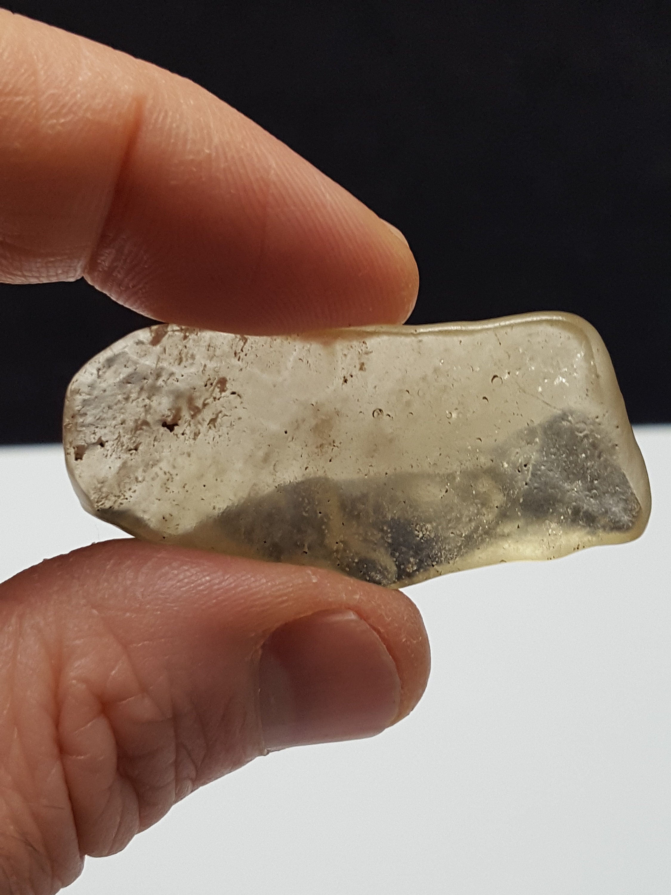 Libyan Desert Glass Impactite, Tektite 8.7 Grams or 43.5 Carat ...